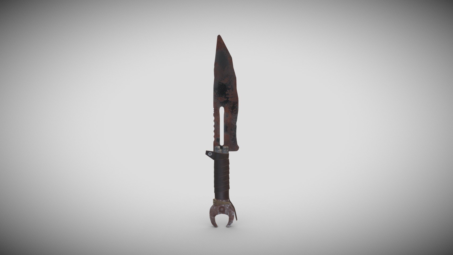 Rusty Knife - Download Free 3D model by Sergio.Manzoni [47d9231 ...