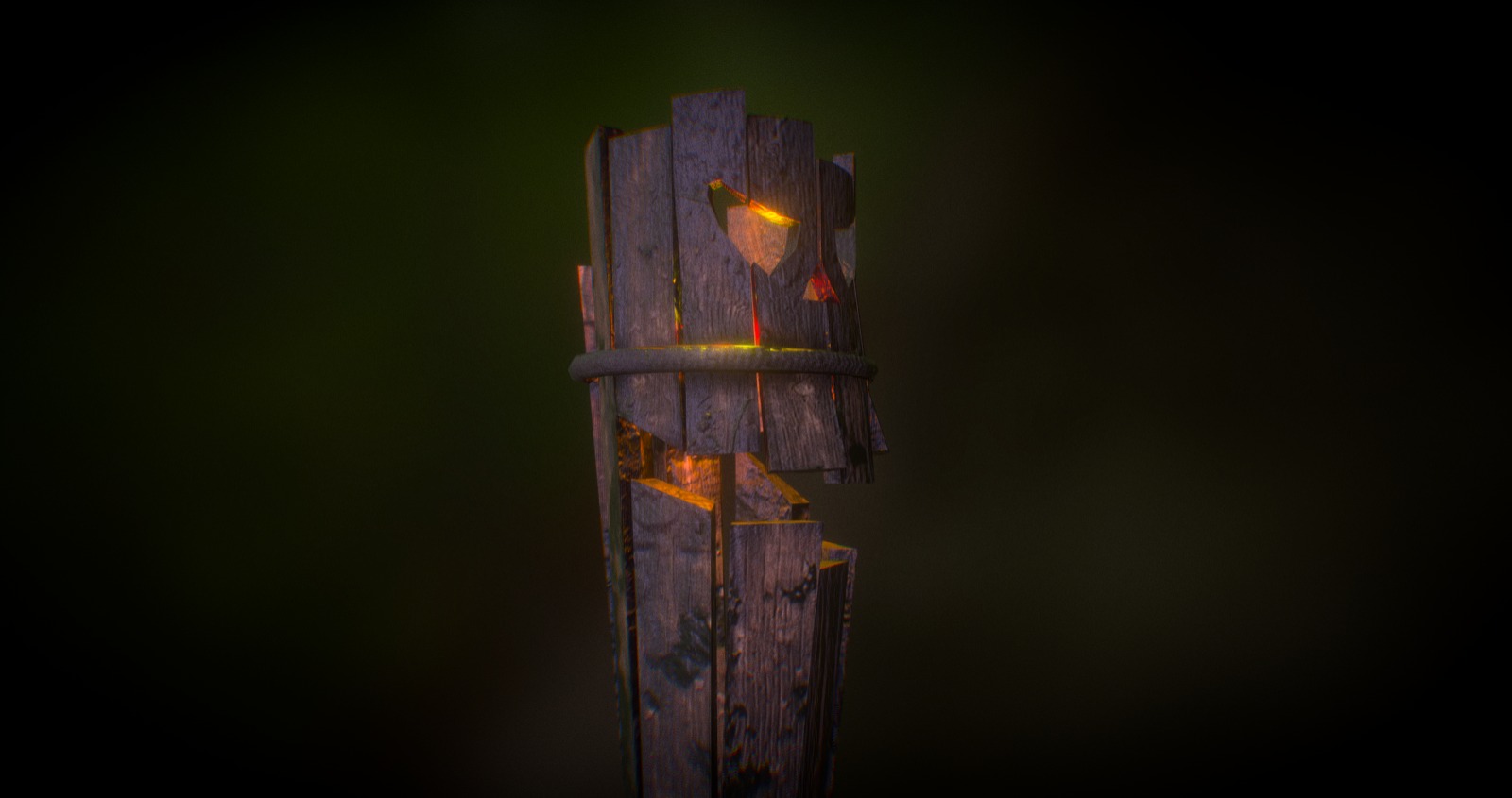 Swamp halloween torch - 3D model by Juan García Hueso (NekoKawaii11 ...