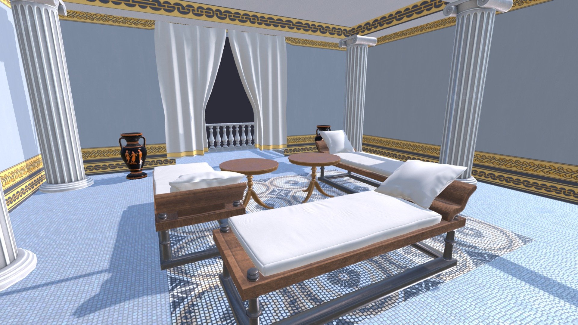 antic room unity - 3D model by diapant95 (@3DCraftsman) [47dc1a5 ...