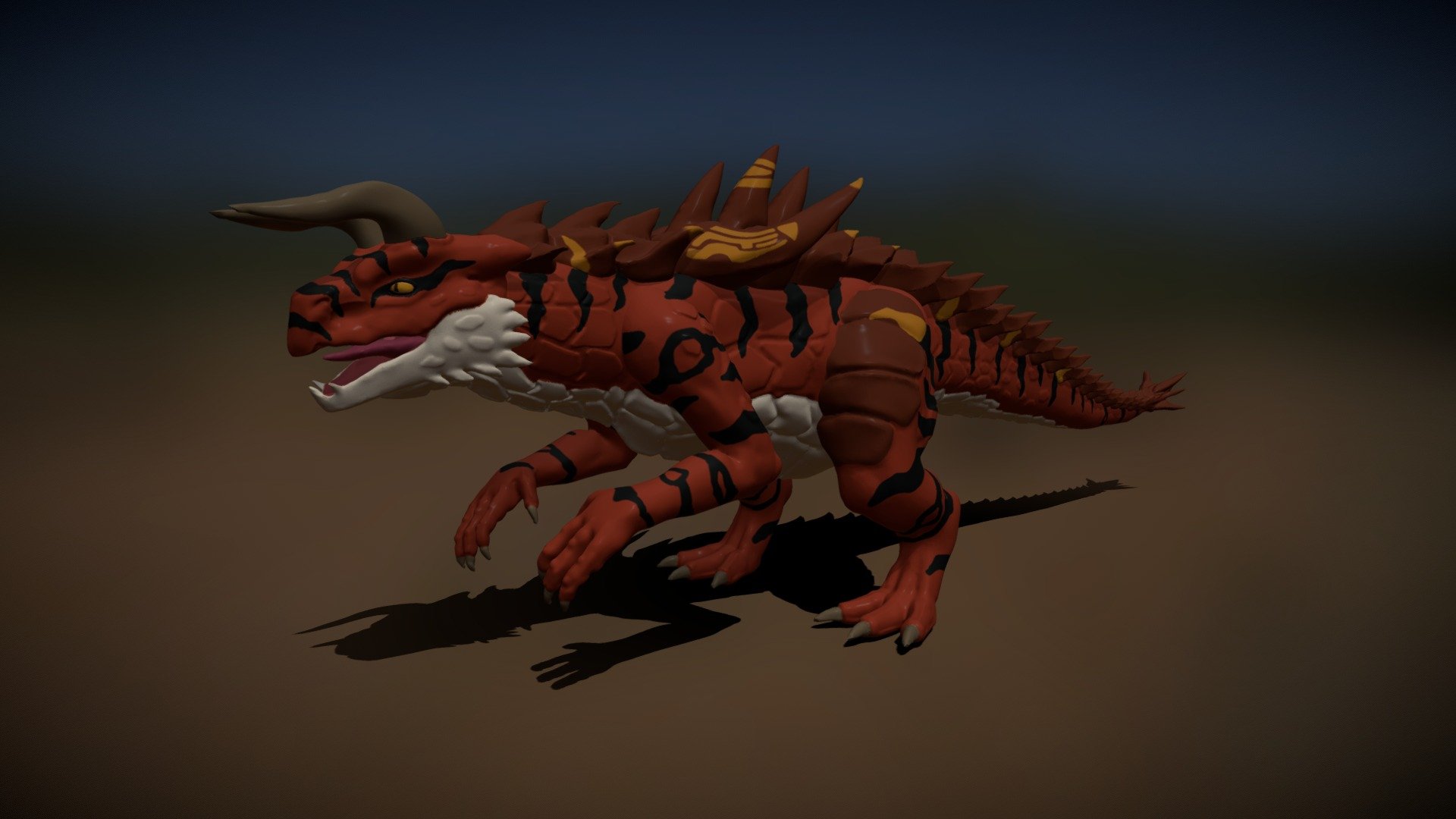 Crouton, Tarrasque - 3D model by Napther [47dc74e] - Sketchfab