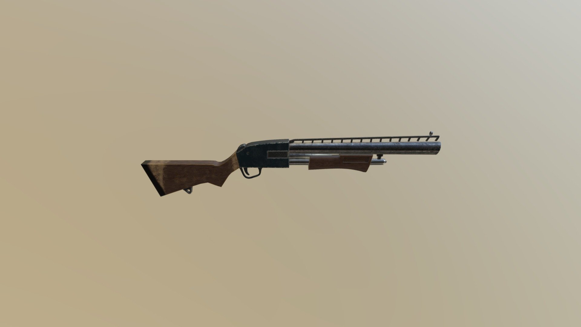 Shotgun - 3D model by Castiell [47dc760] - Sketchfab