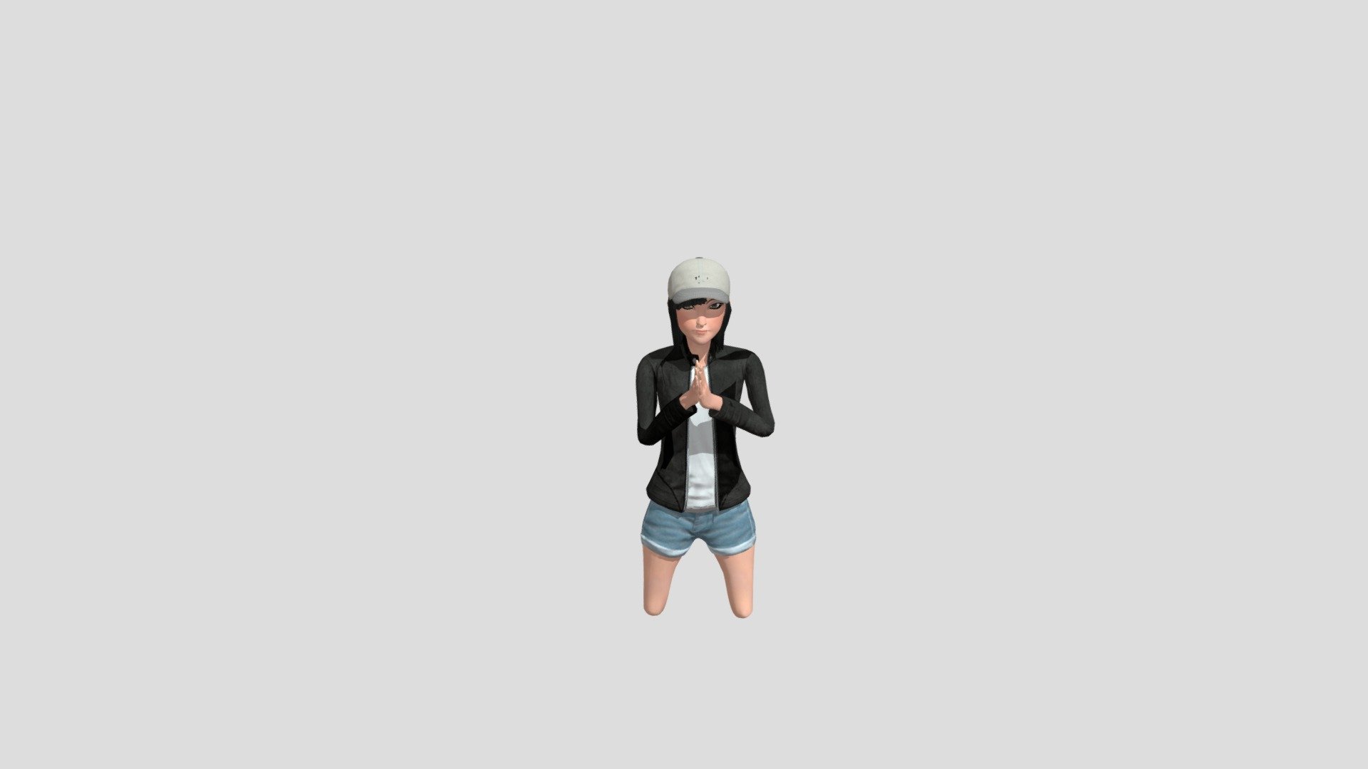 Lin yijun_p2_personnage de moi - 3D model by blacklin222648 [47dd03f ...
