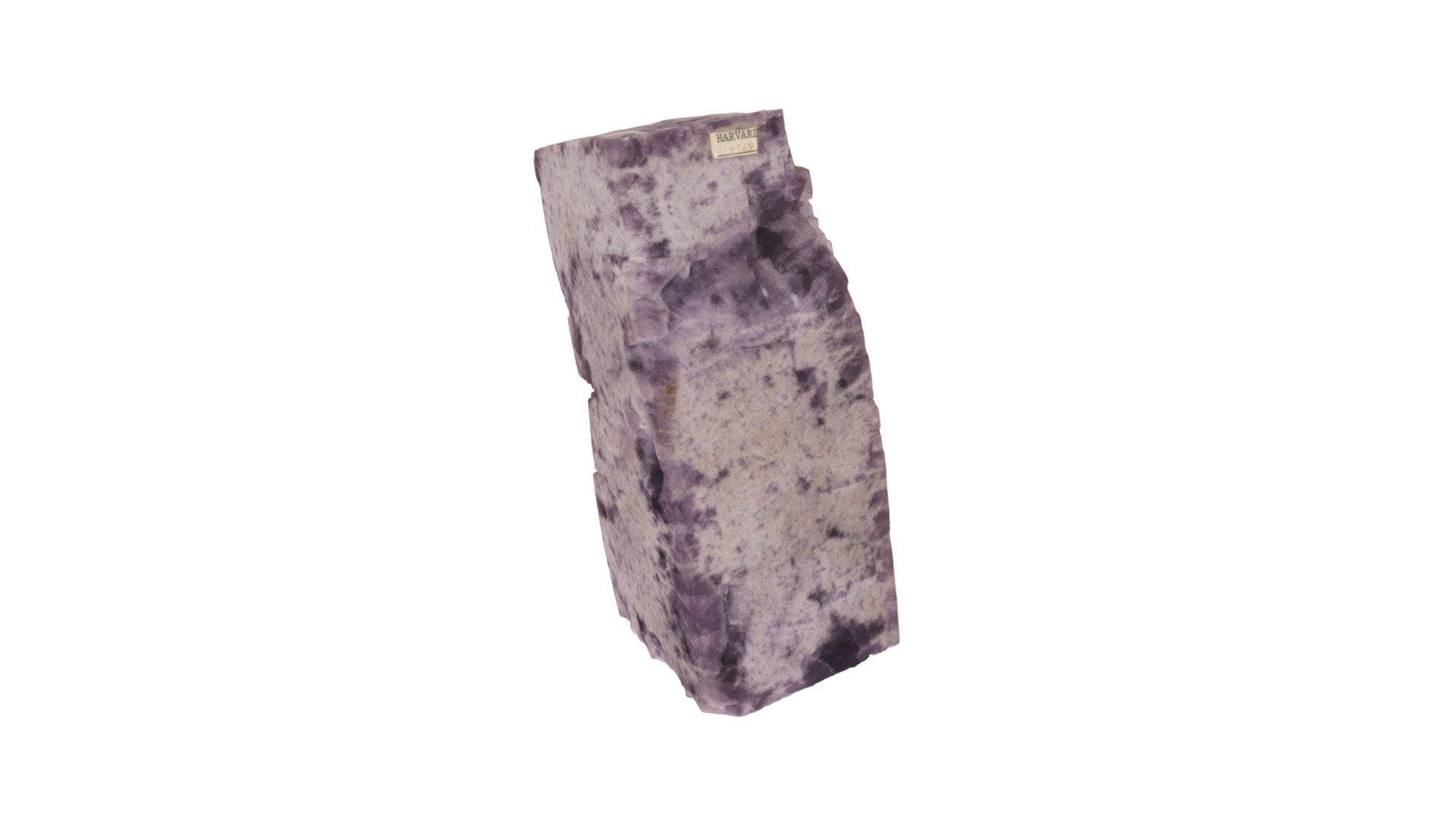 Fluorite (Decimated) - Download Free 3D model by Harvard Library ...