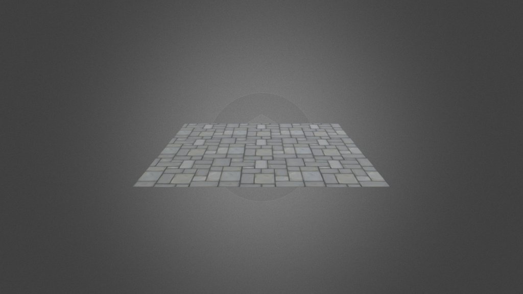 Hand painted stone tiles - 3D model by Lianne (@leviculas) [47df1a4 ...