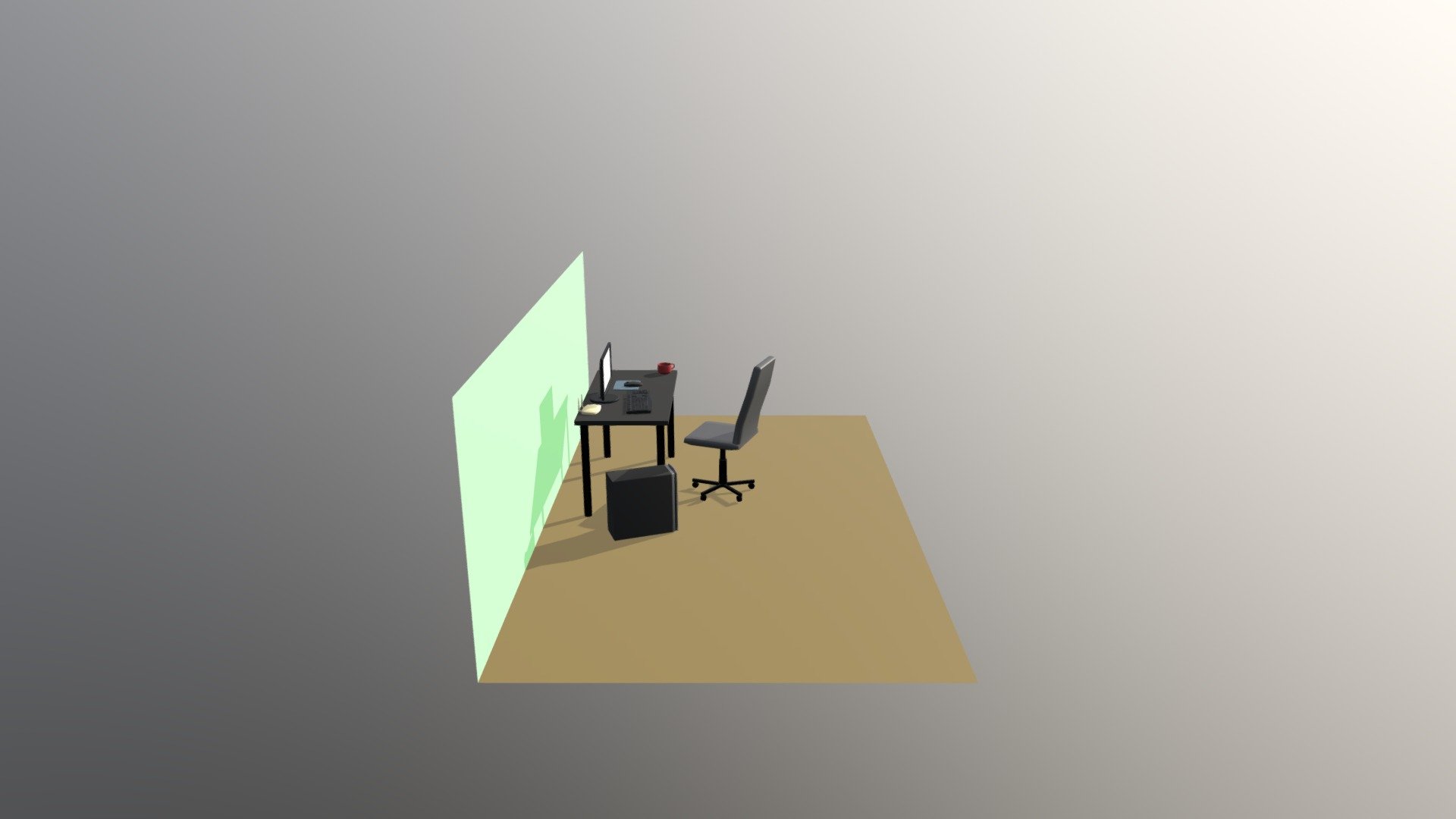 Workspace - Download Free 3D model by klochckov.eugeny [47df2cc ...