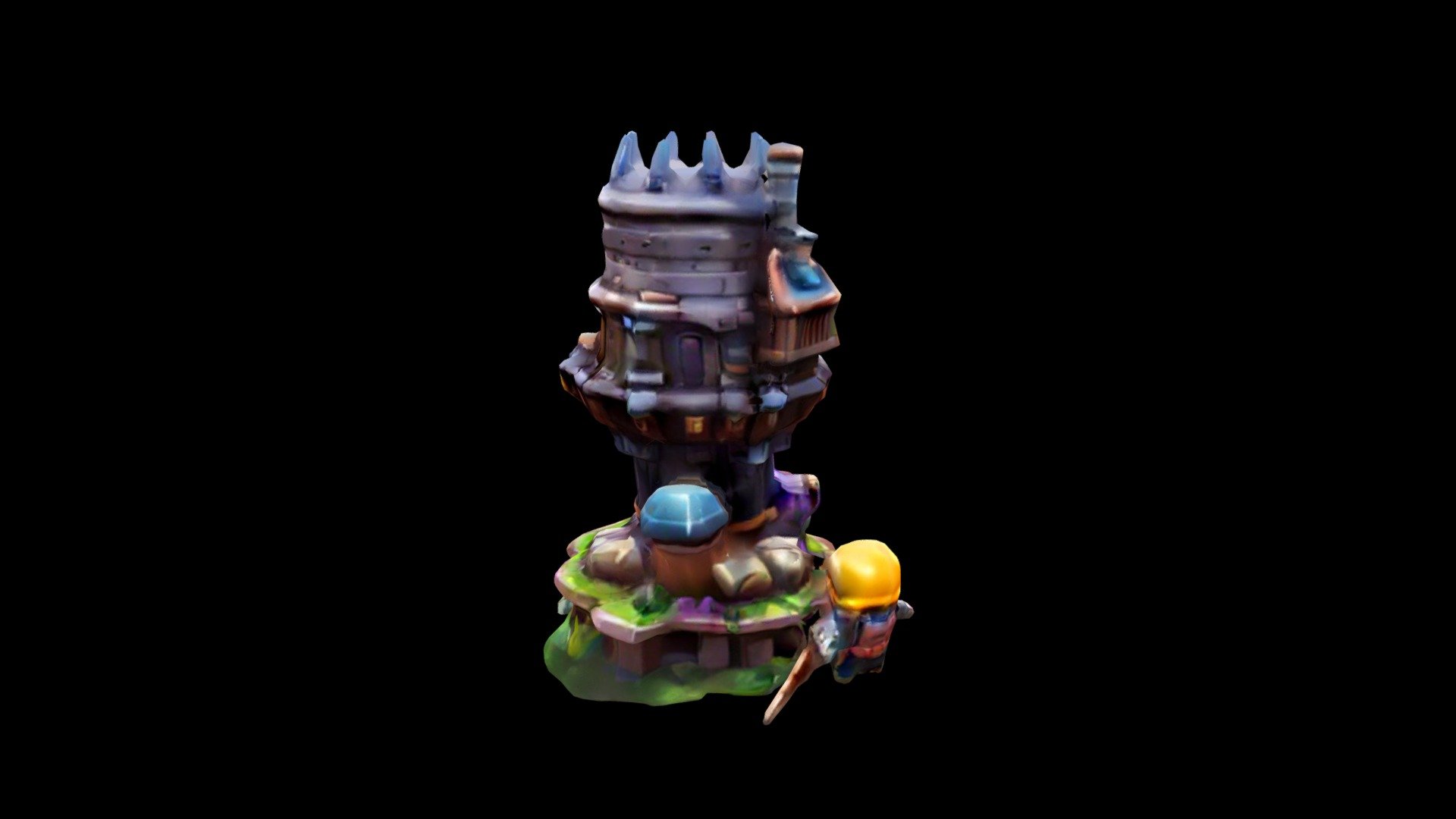 Tower Fall RTS building 070e9619-fd4a-406f-9189- - Download Free 3D ...