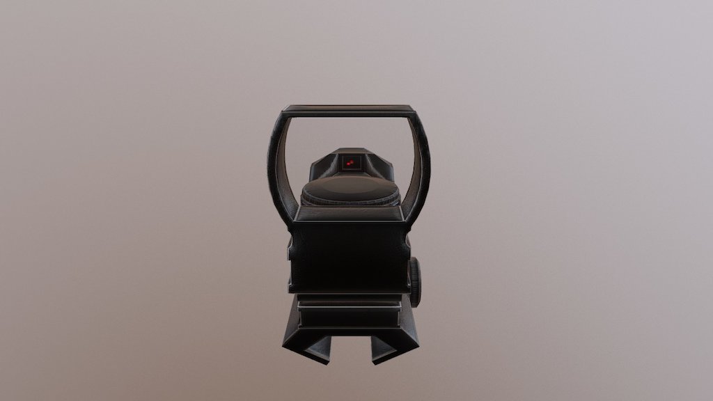 FP-AT Red Dot - 3D model by LittleRainGames [47e1c3e] - Sketchfab