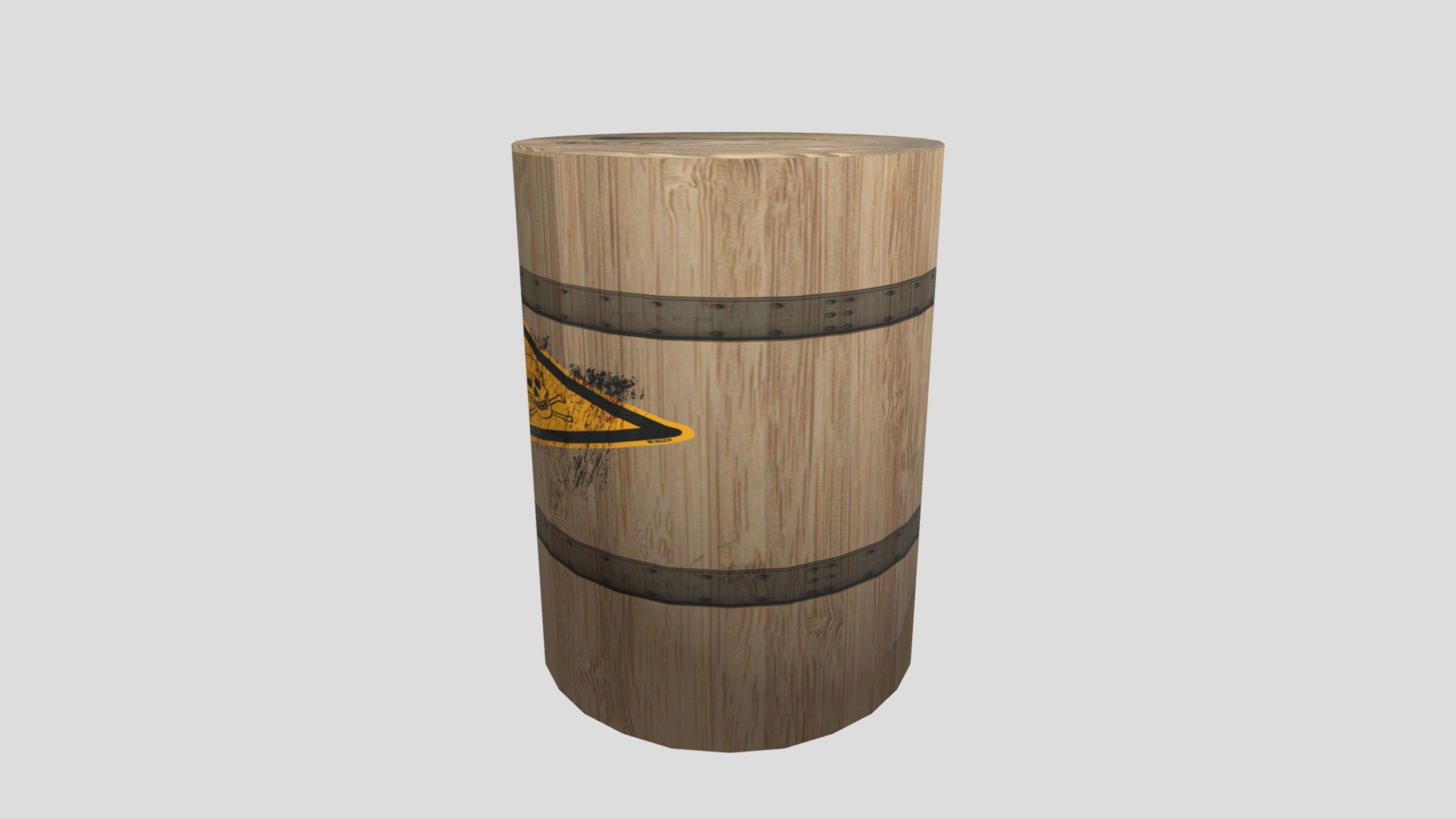 Barrel (2) - Download Free 3D model by drawls01 [47e25ec] - Sketchfab