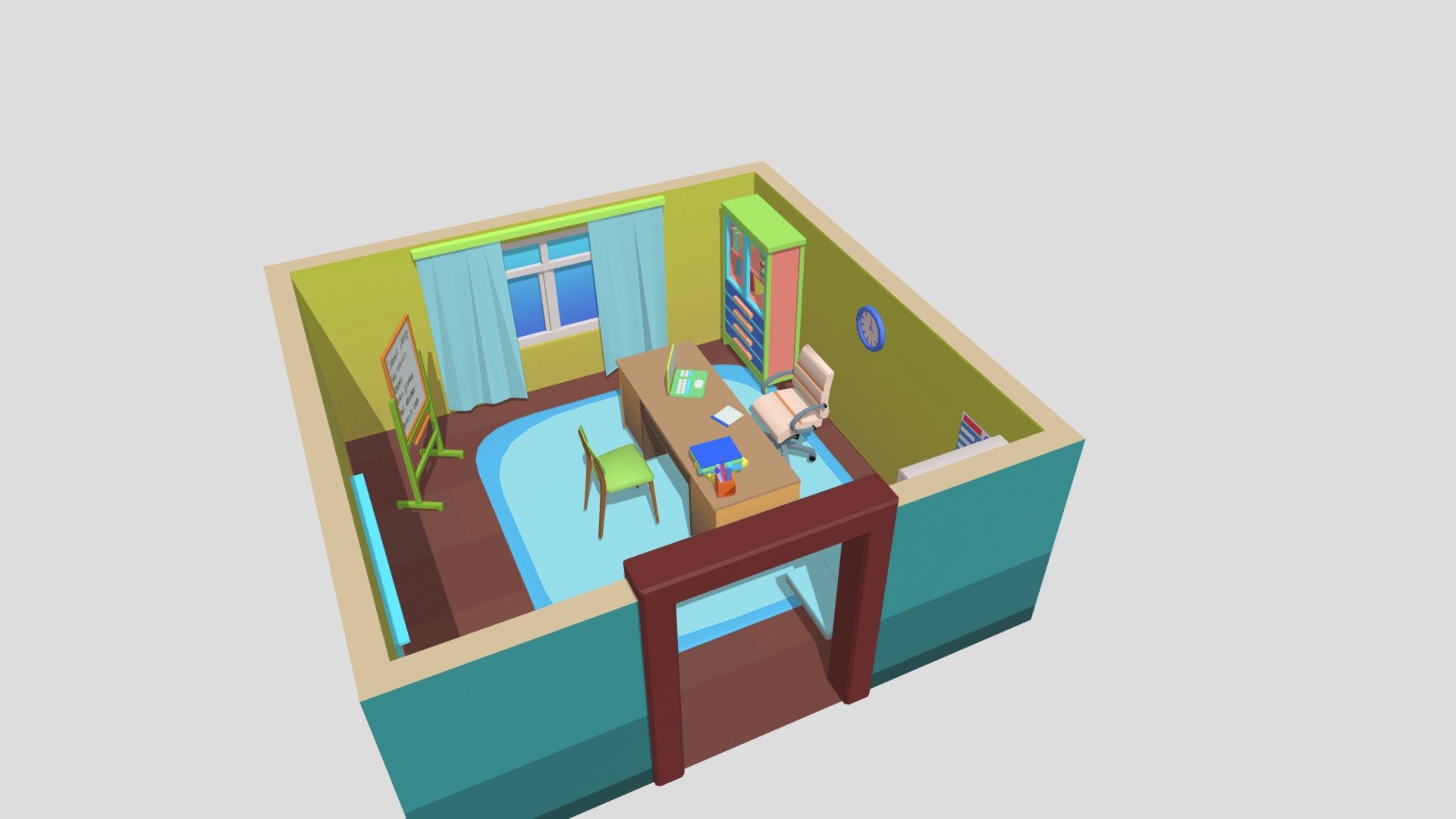 room_001_v02_02 - 3D model by CC (@ccsf) [47e2e75] - Sketchfab