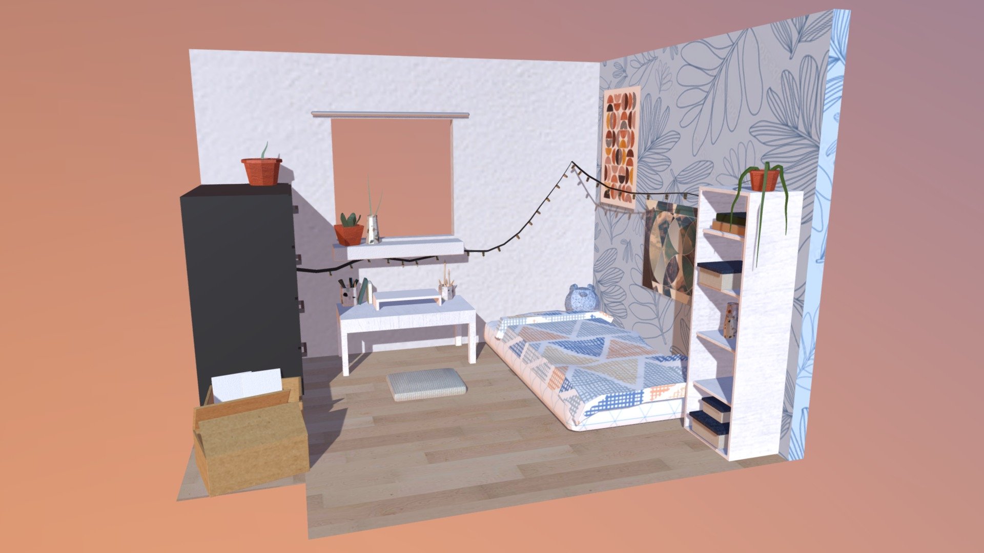 room - 3D model by Alex Nguyen (@alexisnguyen) [47e3456] - Sketchfab