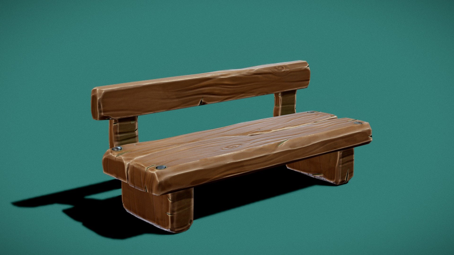 Stylized Bench - Buy Royalty Free 3D model by FaceTheEdge [47e4947 ...