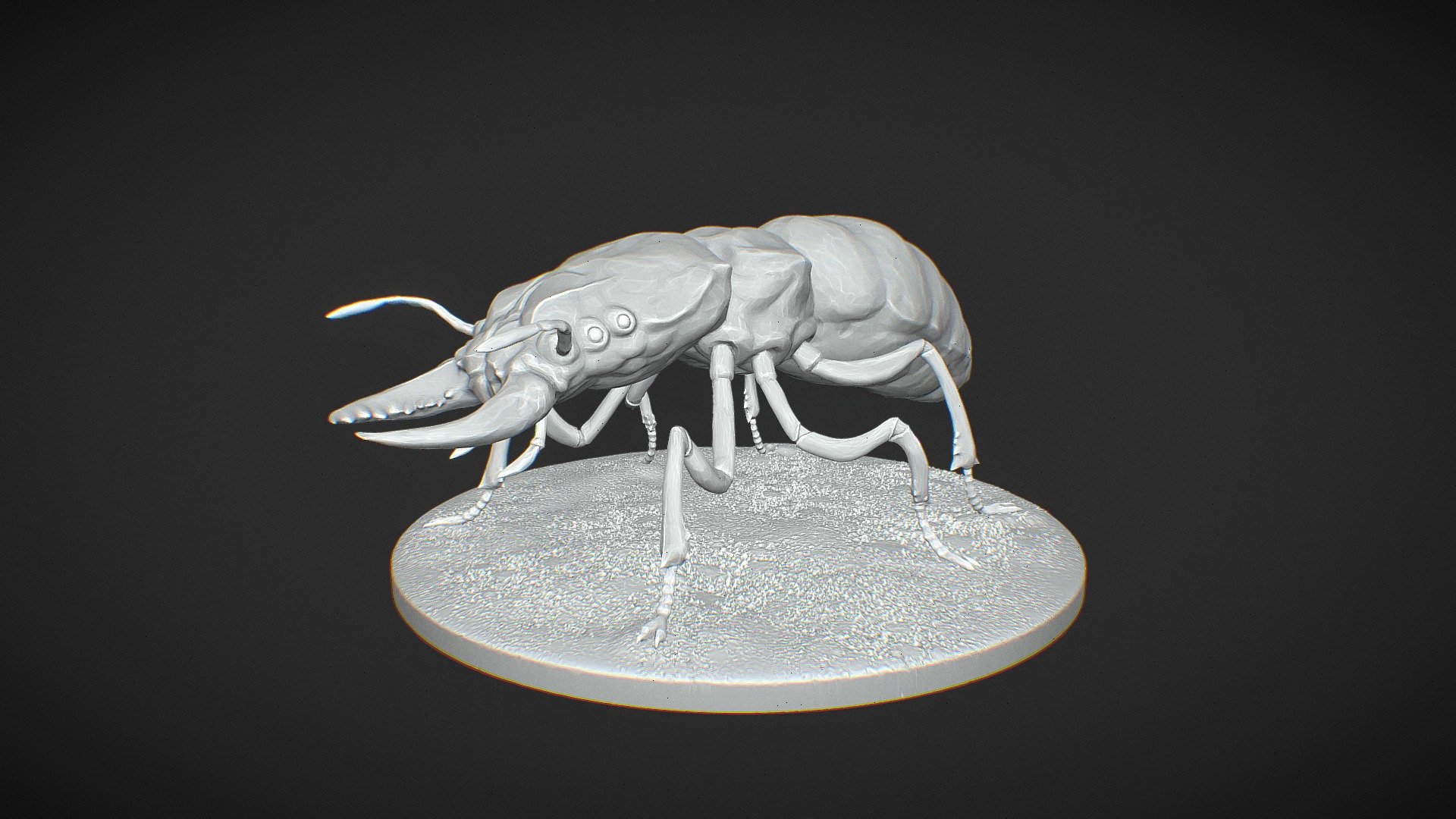 Ant creature - 3D model by Vasilis Gavoyanis (@vasilis.gavoyanis ...
