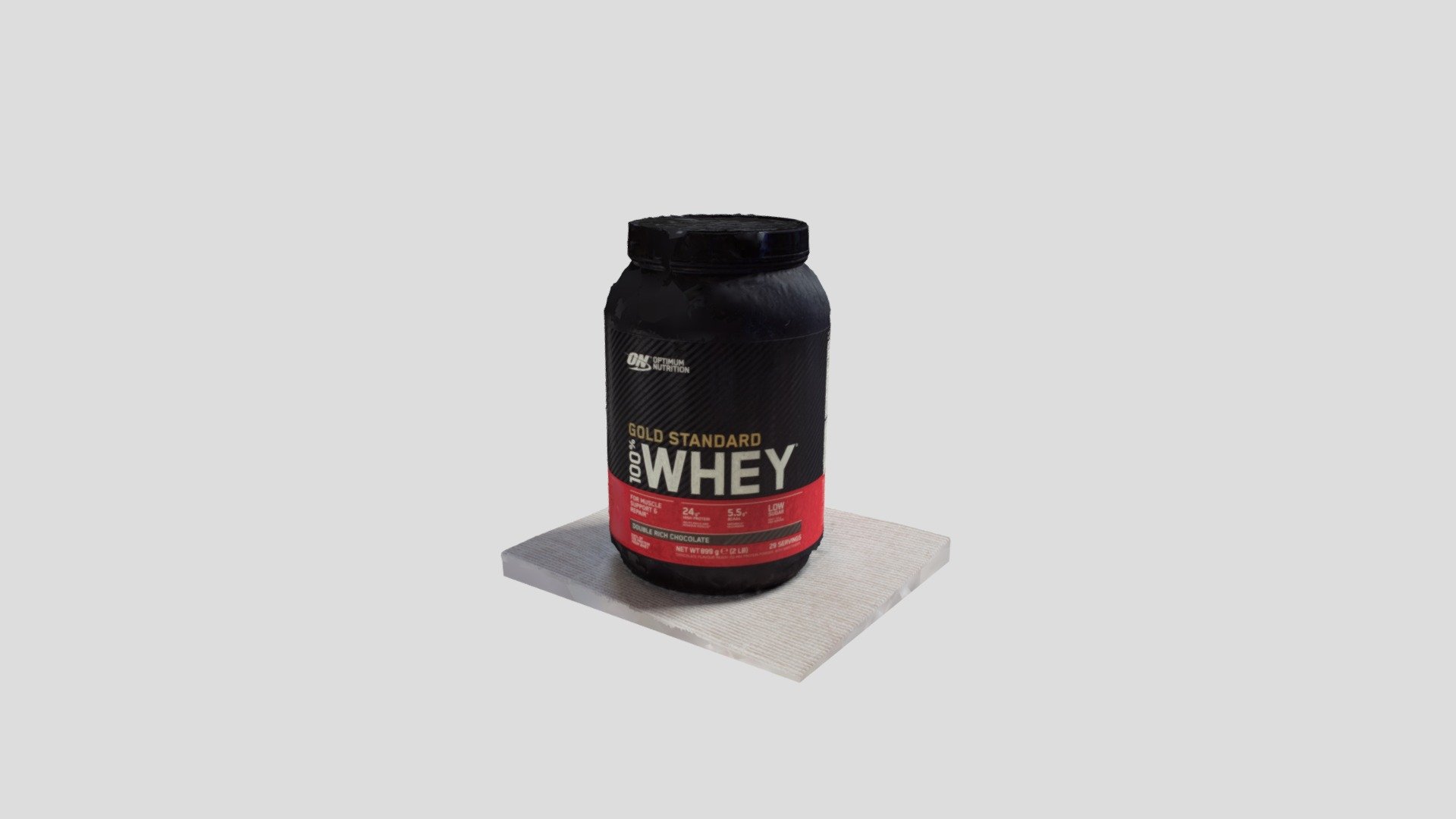 ON Whey Protein Tub - 3D model by LukeG3D (@LukeGeo) [47e74f8] - Sketchfab
