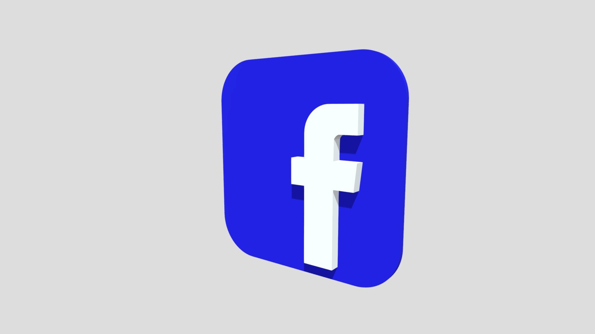 Facebook 3d - Download Free 3D model by studiometa [47e8ce9] - Sketchfab