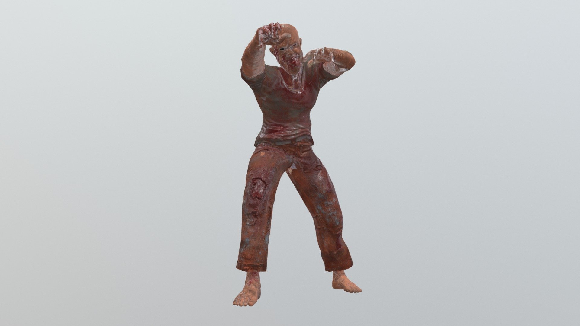 Character Design: Zombie Walking - 3D model by Tipping Toast Media ...