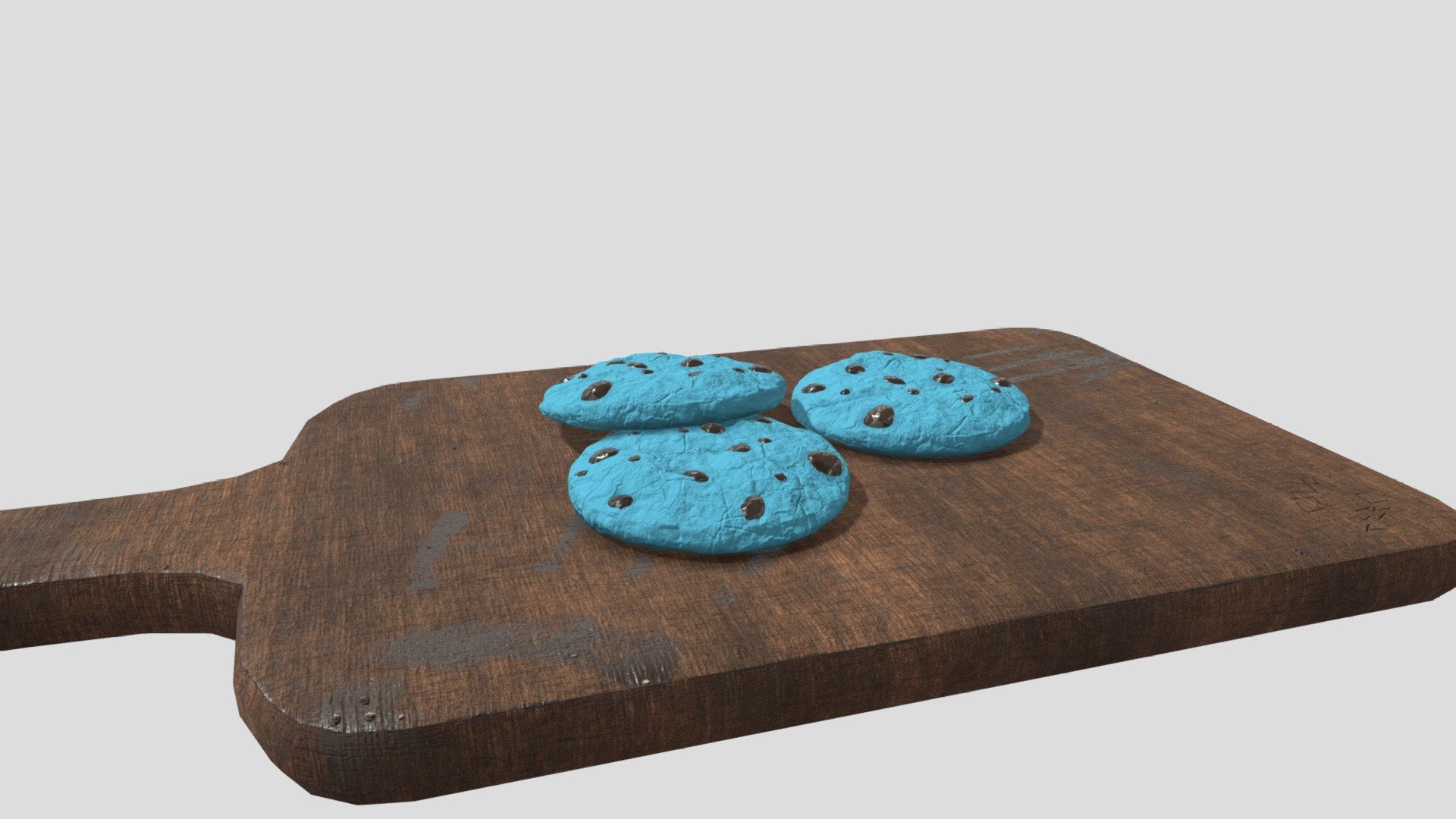 Blue Cookies - Percy Jackson inspired - Download Free 3D model by ...