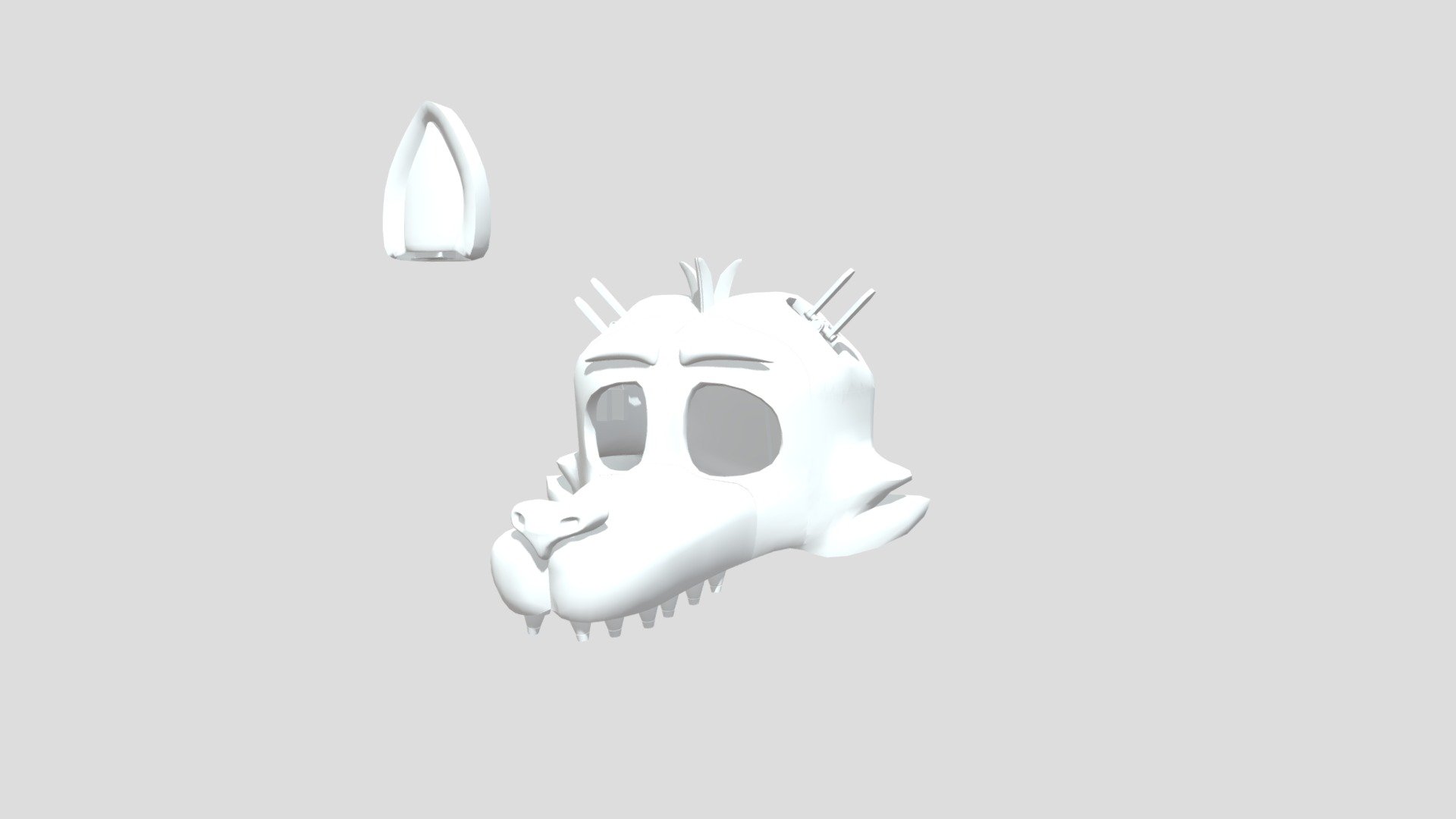Foxy Mask - Download Free 3D model by Artemis8103 [47ea83b] - Sketchfab
