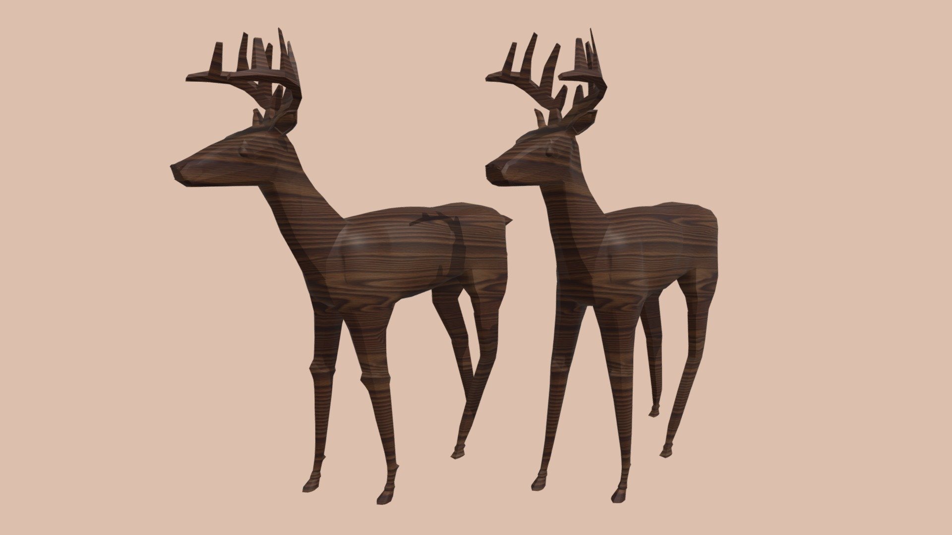 Deer figurine - Download Free 3D model by daniel_marsovich (@danmars ...