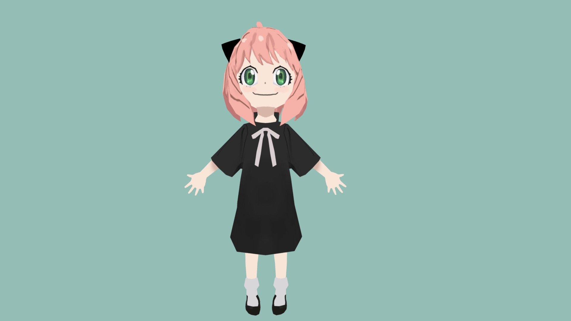 Anya Forger - 3D model by fossyl [47ecee5] - Sketchfab