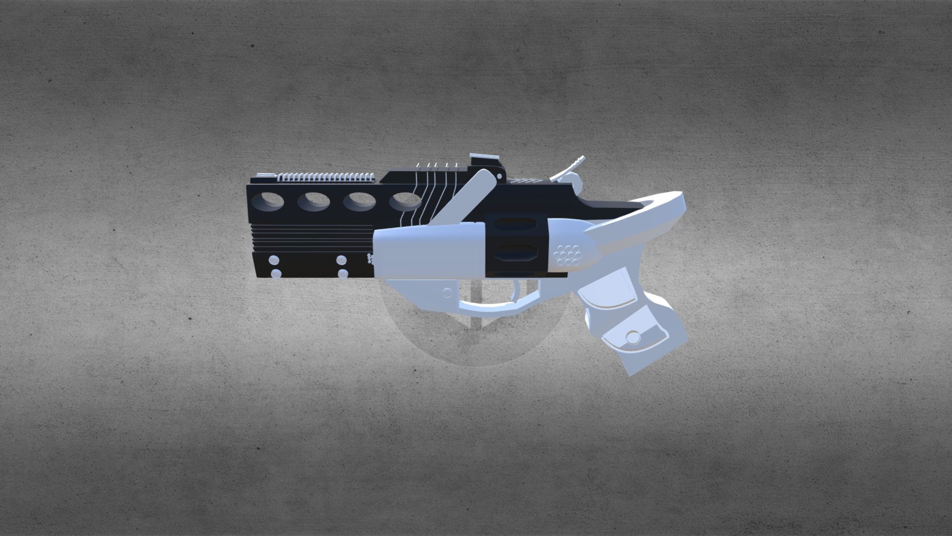 High Poly Gun - 3D model by MatthewDube [47ede29] - Sketchfab