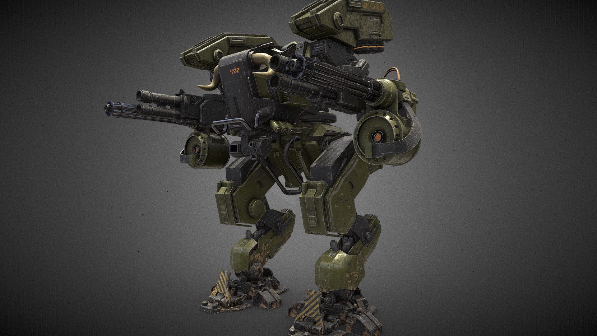 Mecha UNIT-07 - 3D model by suspensy [47edee6] - Sketchfab