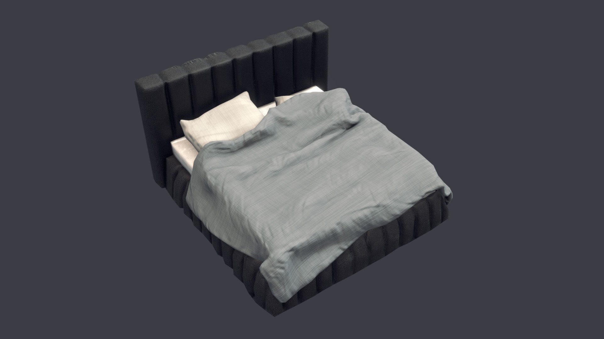 Bed - Buy Royalty Free 3D model by AlbaneDegrandsart [47eebd9 ...