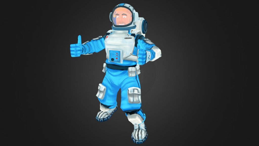 Brody Mc Spacey happy days pose - 3D model by MrBfox [47f030b] - Sketchfab
