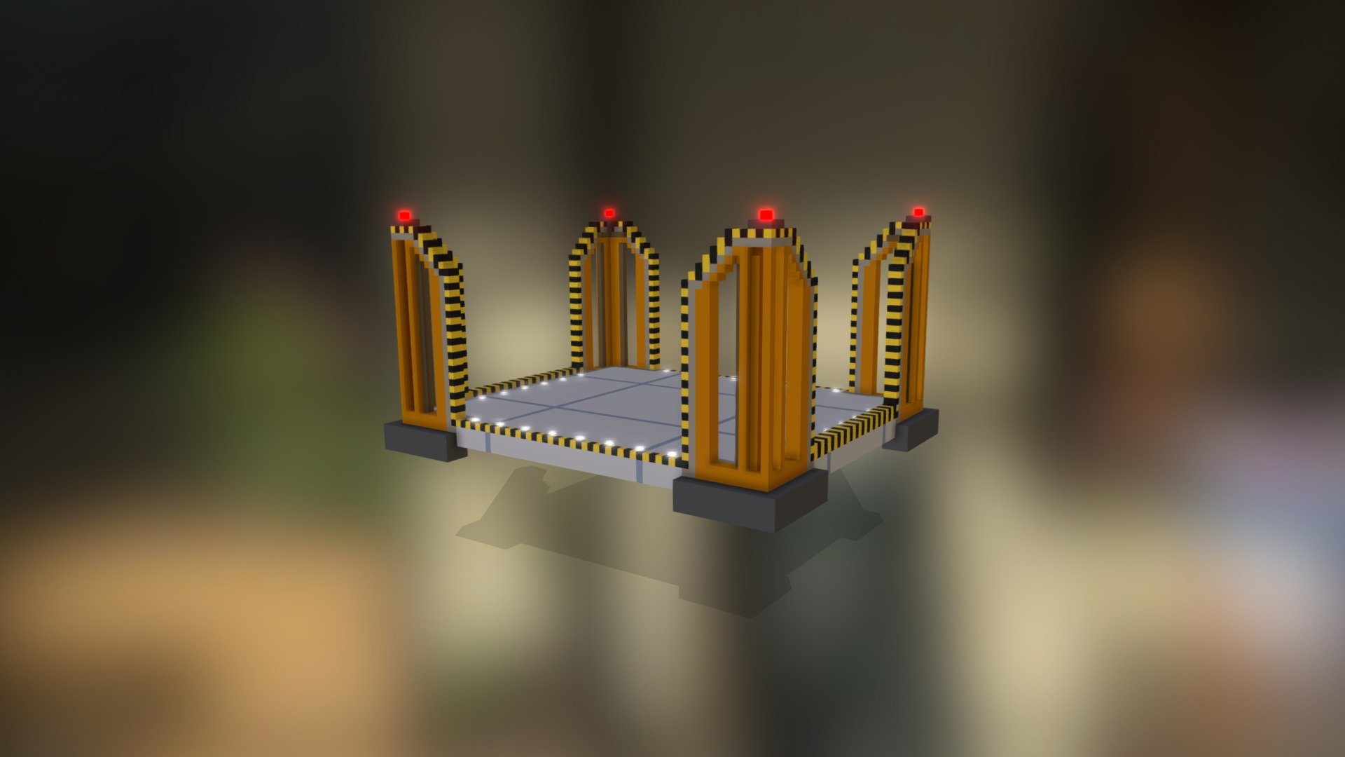 Floating Platform - 3D model by YknowLo [47f079f] - Sketchfab