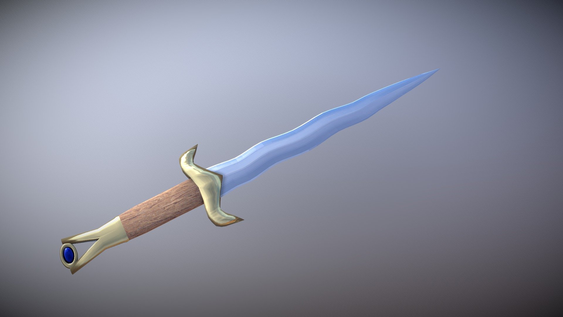 Fantasy-style Dagger - 3D model by branko.svrkota [47f07ec] - Sketchfab