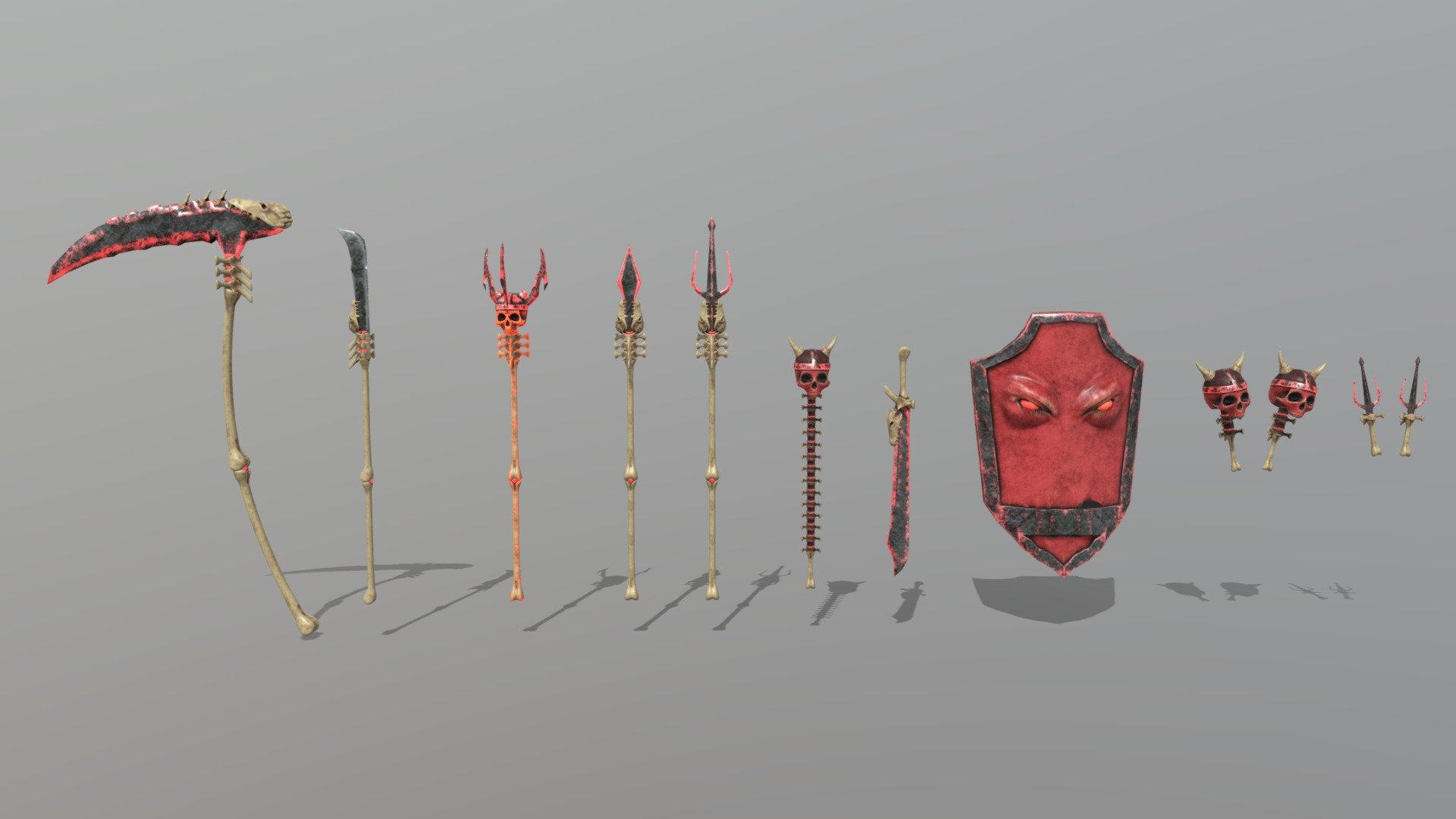 Weapon pack - Buy Royalty Free 3D model by Lu Long zhang ...
