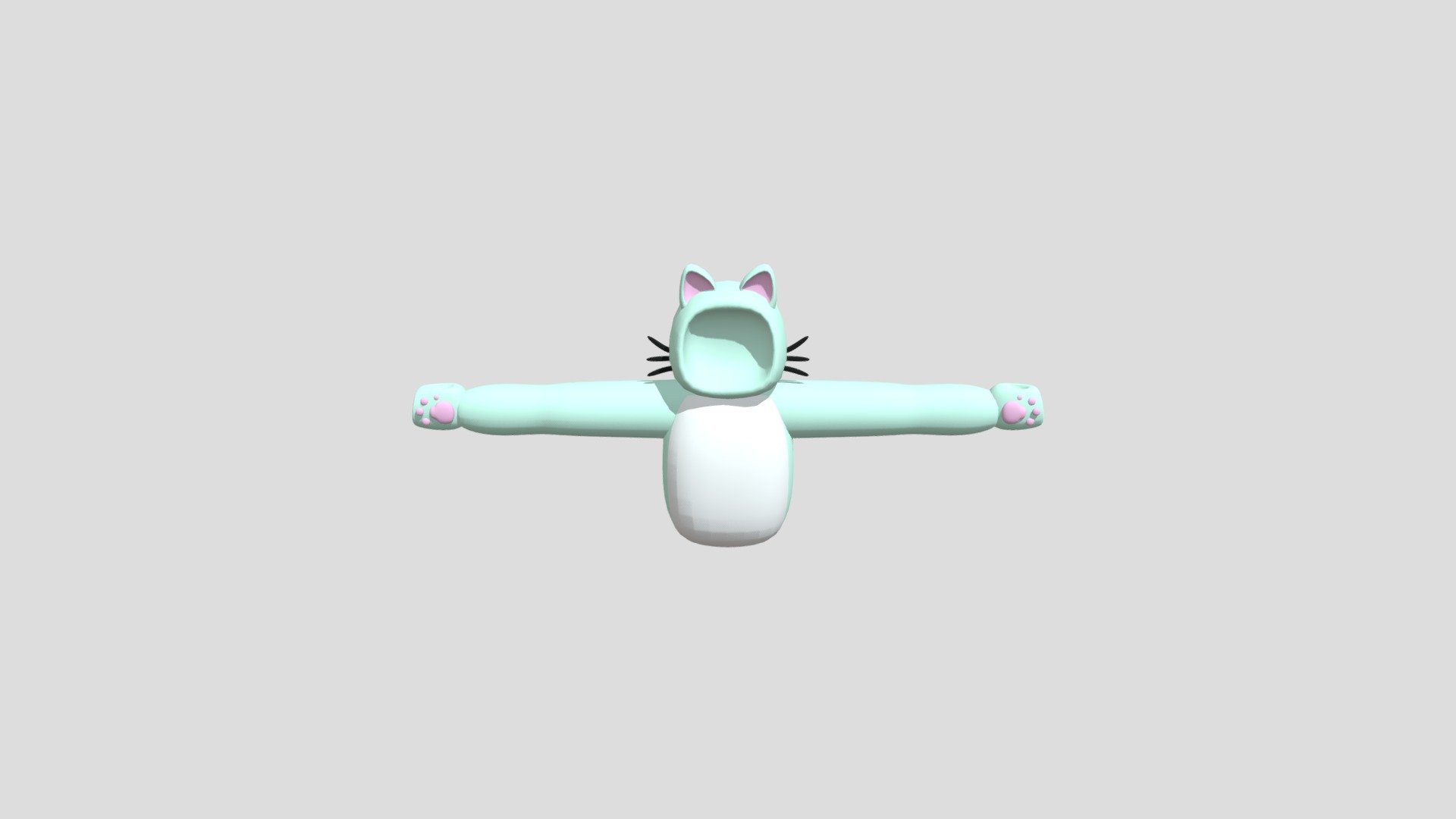 Capuchin cat costume - Download Free 3D model by Moe The Modeler And ...