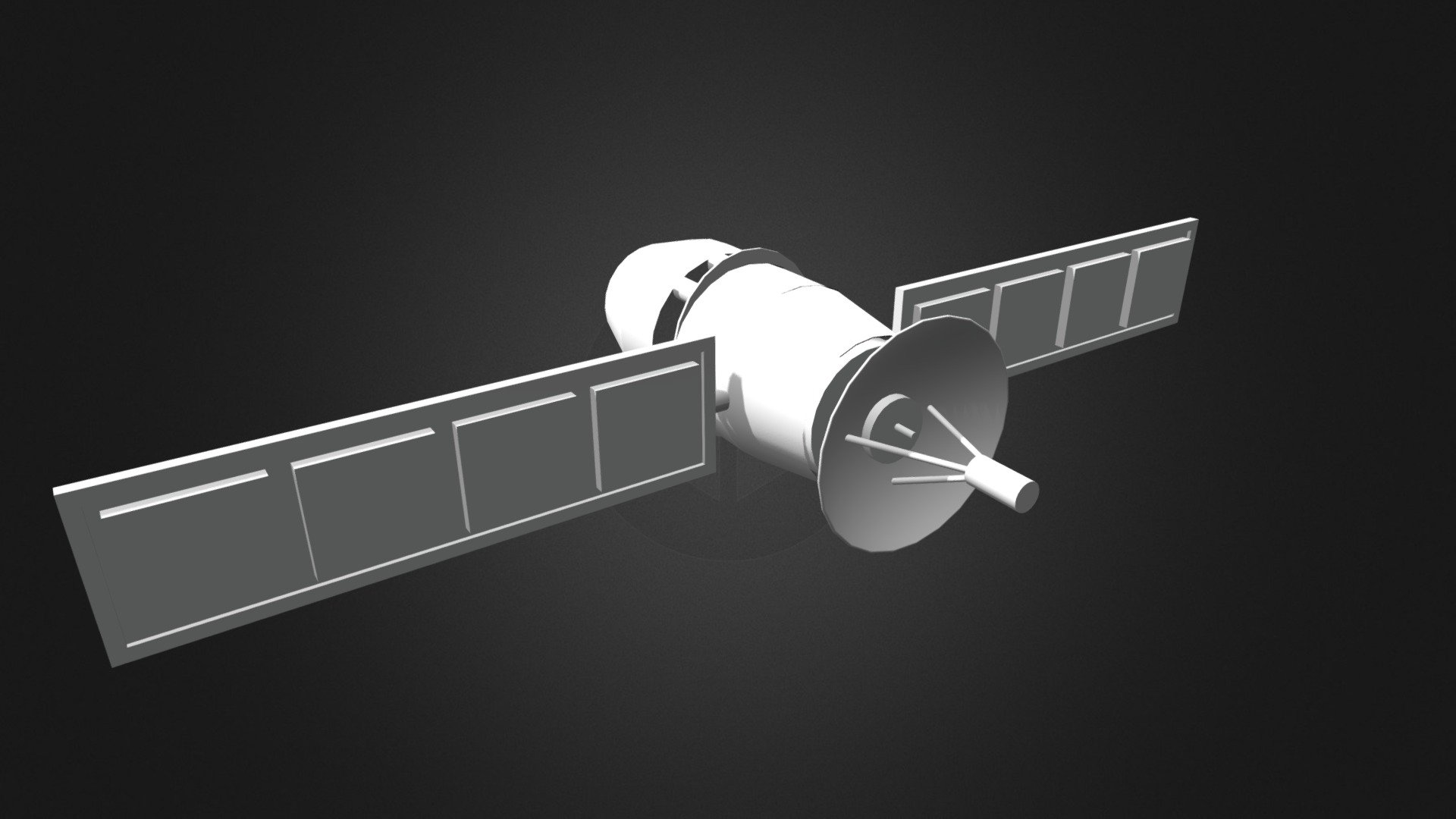 Satélite - 3D model by aevp [47f2991] - Sketchfab