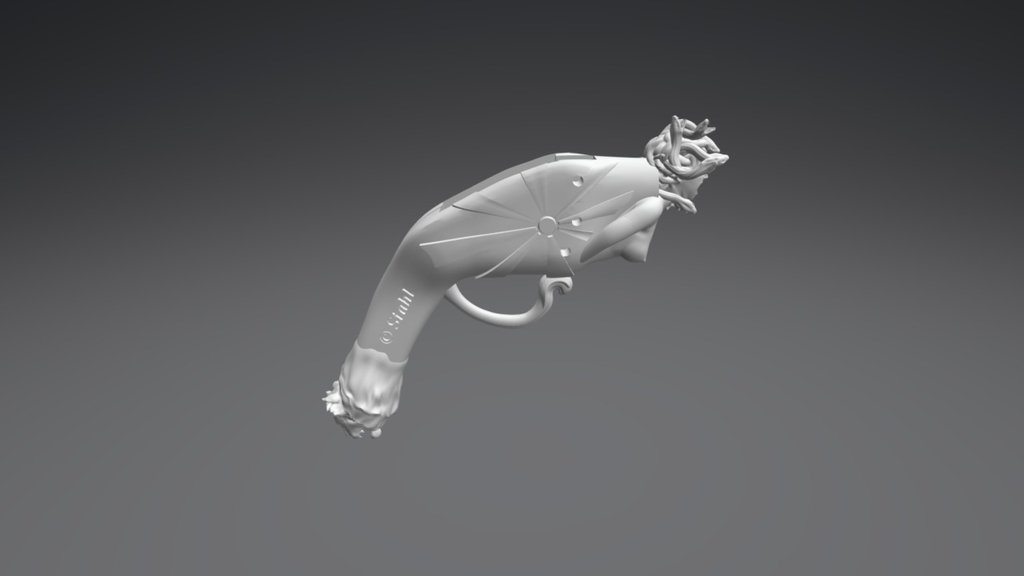 Macedonian National Gun - Download Free 3D model by artgun.me ...