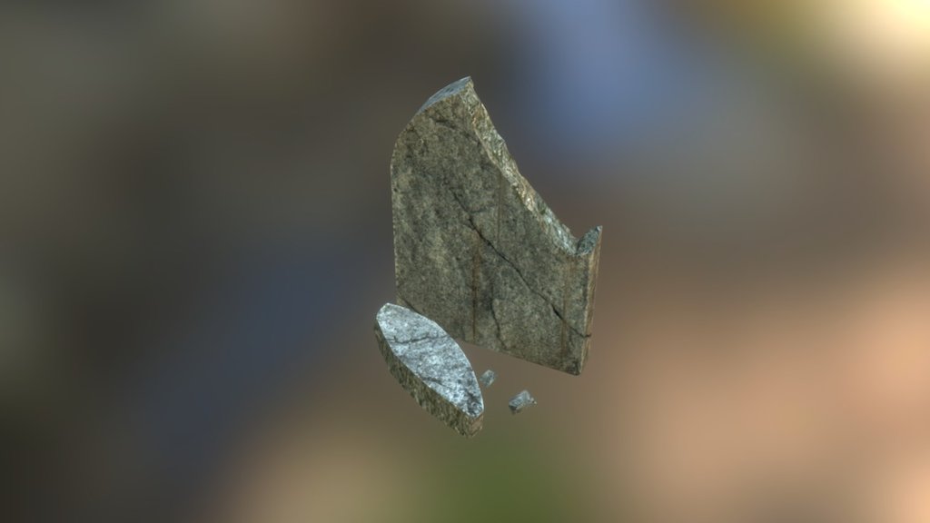 Broken Grave - 3D model by 32cm [47f2f1f] - Sketchfab