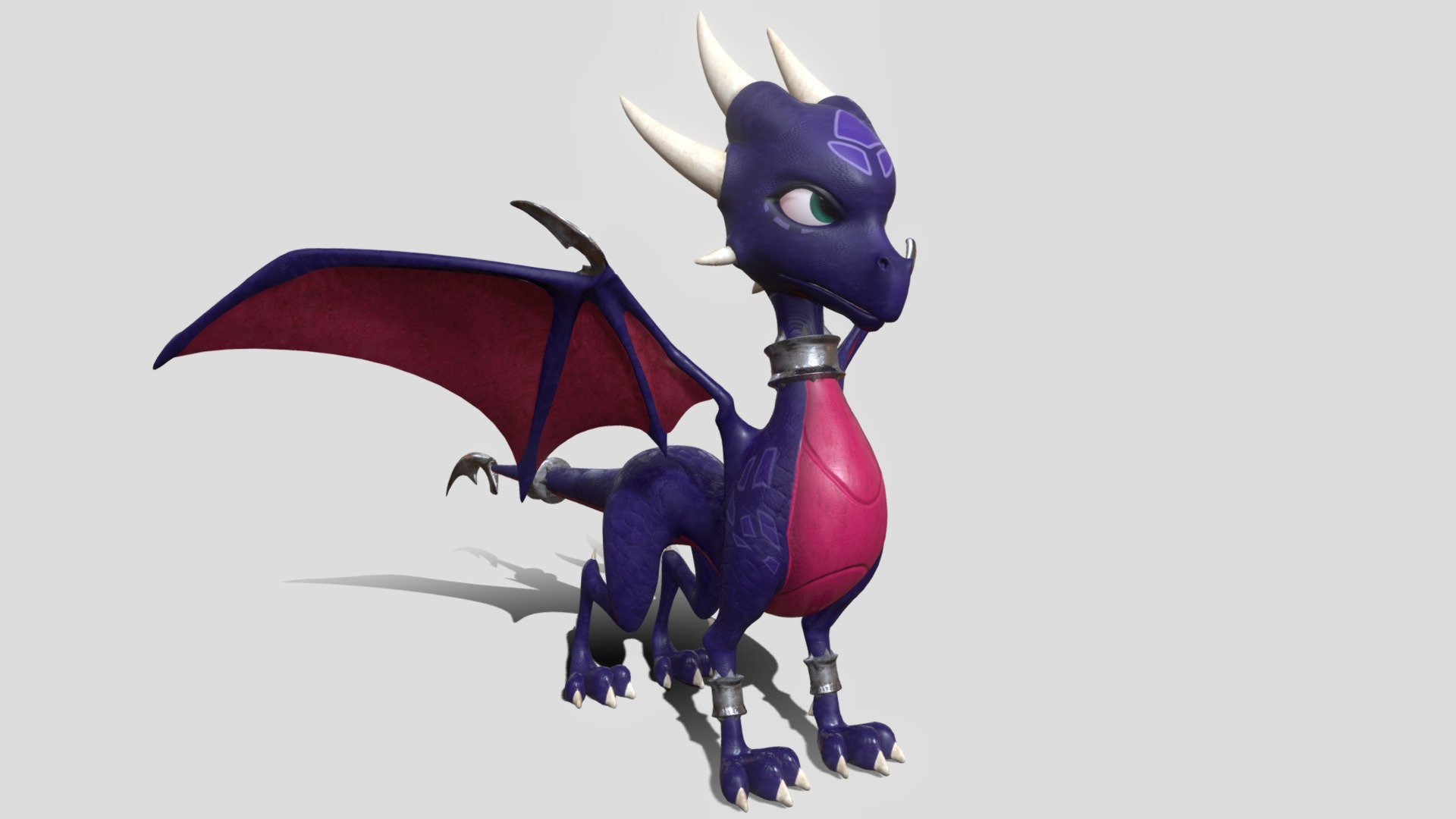 Cynder remastered and rig - Buy Royalty Free 3D model by ilsos [47f42a0 ...