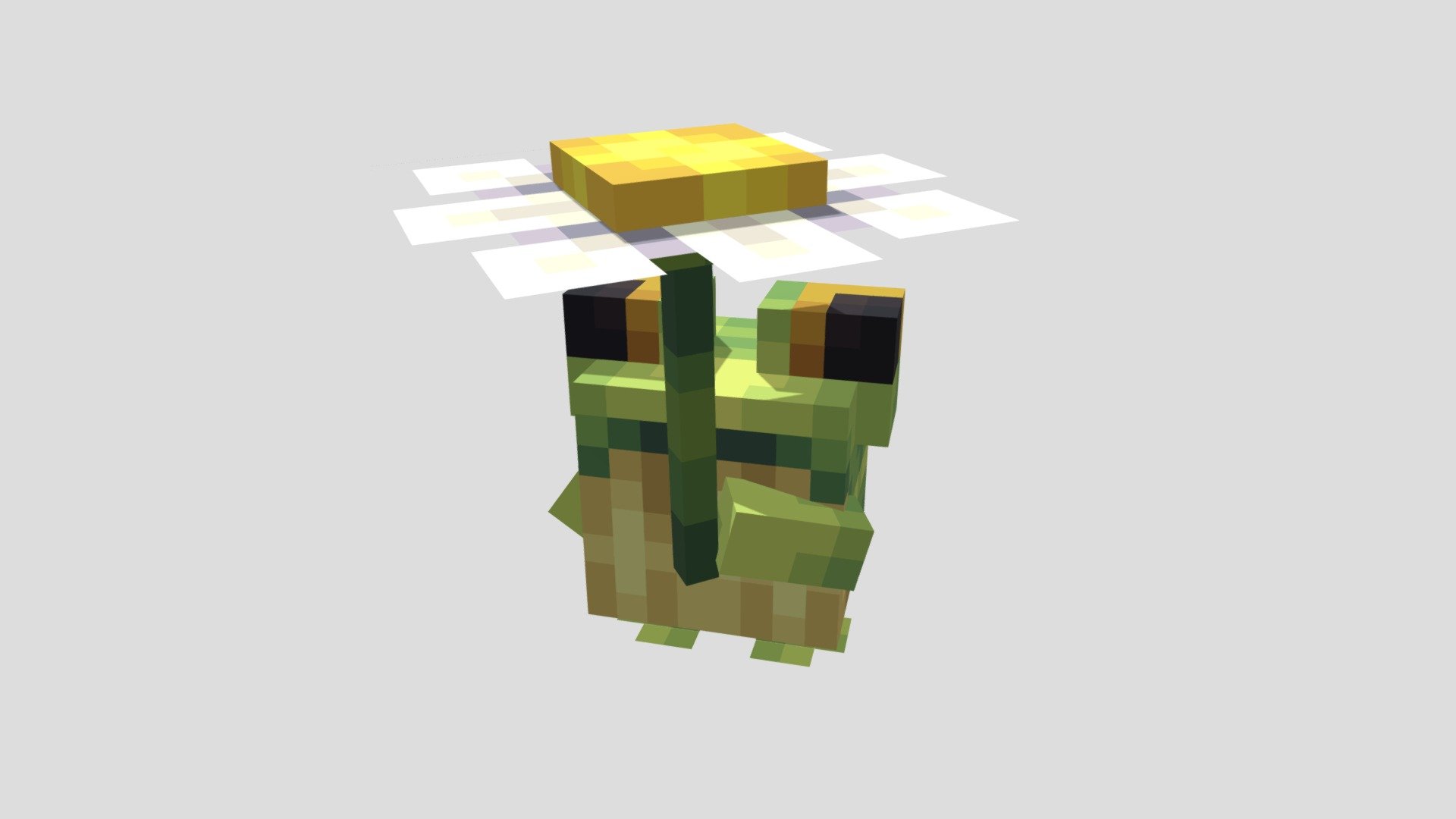 Ribbit - 3D model by Joosh (@Joosh_pixelart) [47f42b0] - Sketchfab