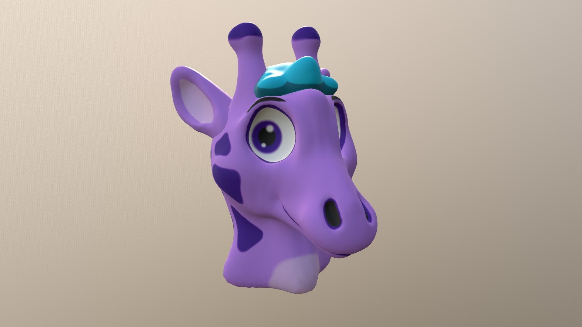 Head Bust-Zarafa - 3D model by luxoperon [47f585d] - Sketchfab