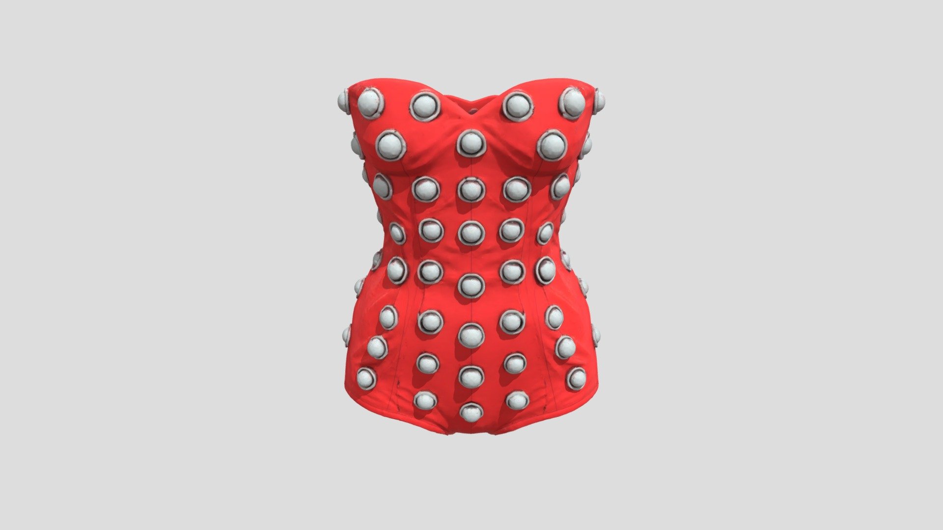 Red Rivet Armor - Download Free 3D model by amoresdominguez5 [47f6cac ...