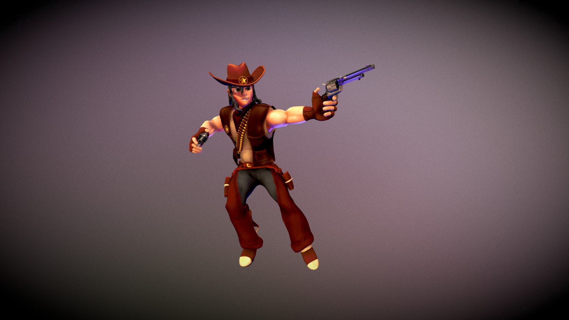 Character western - 3D model by fabito [47f75c3] - Sketchfab