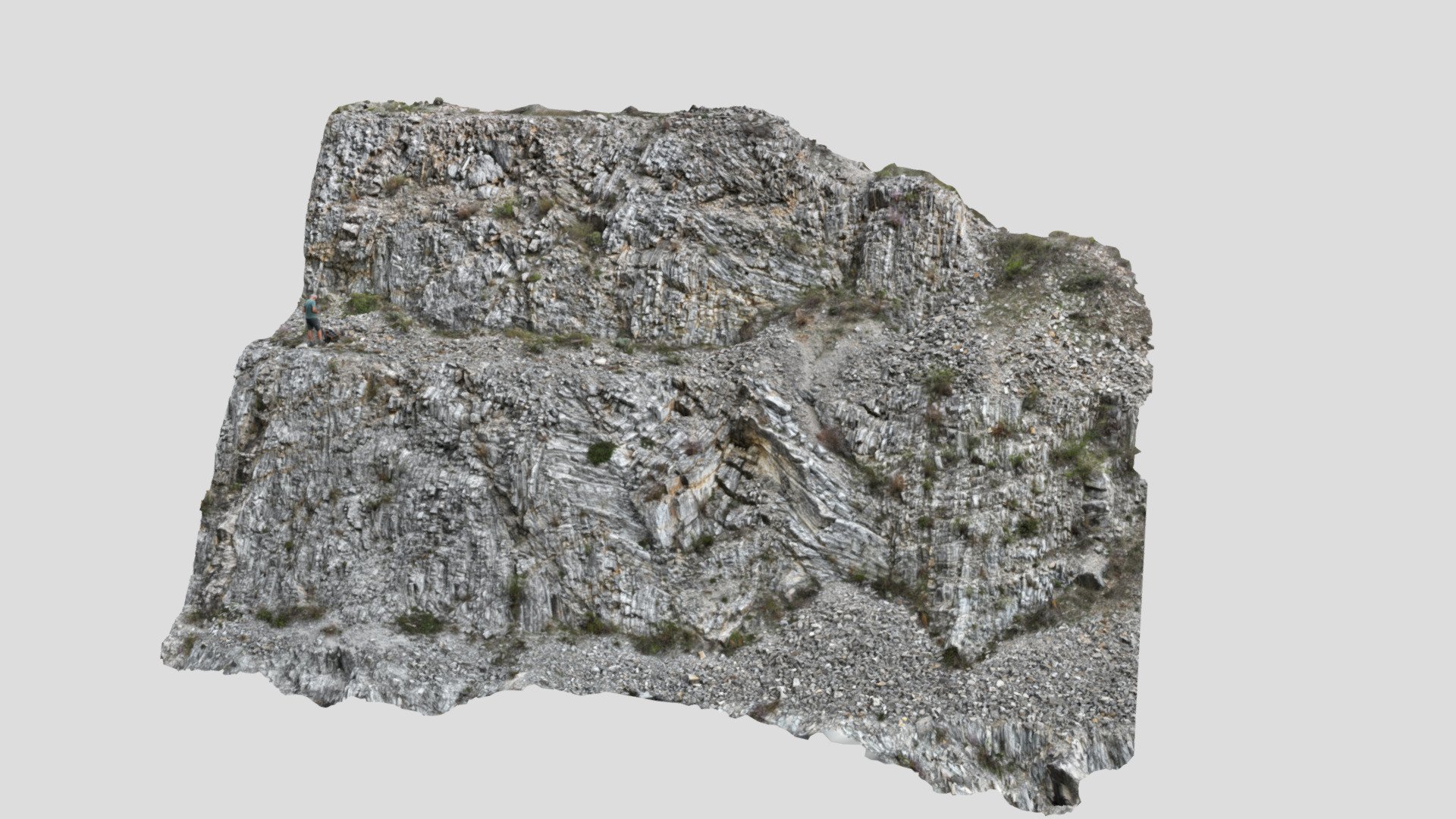 Folds in calciturbidite, Rubiku - 3D model by Department of Geology, University of Ljubljana ...