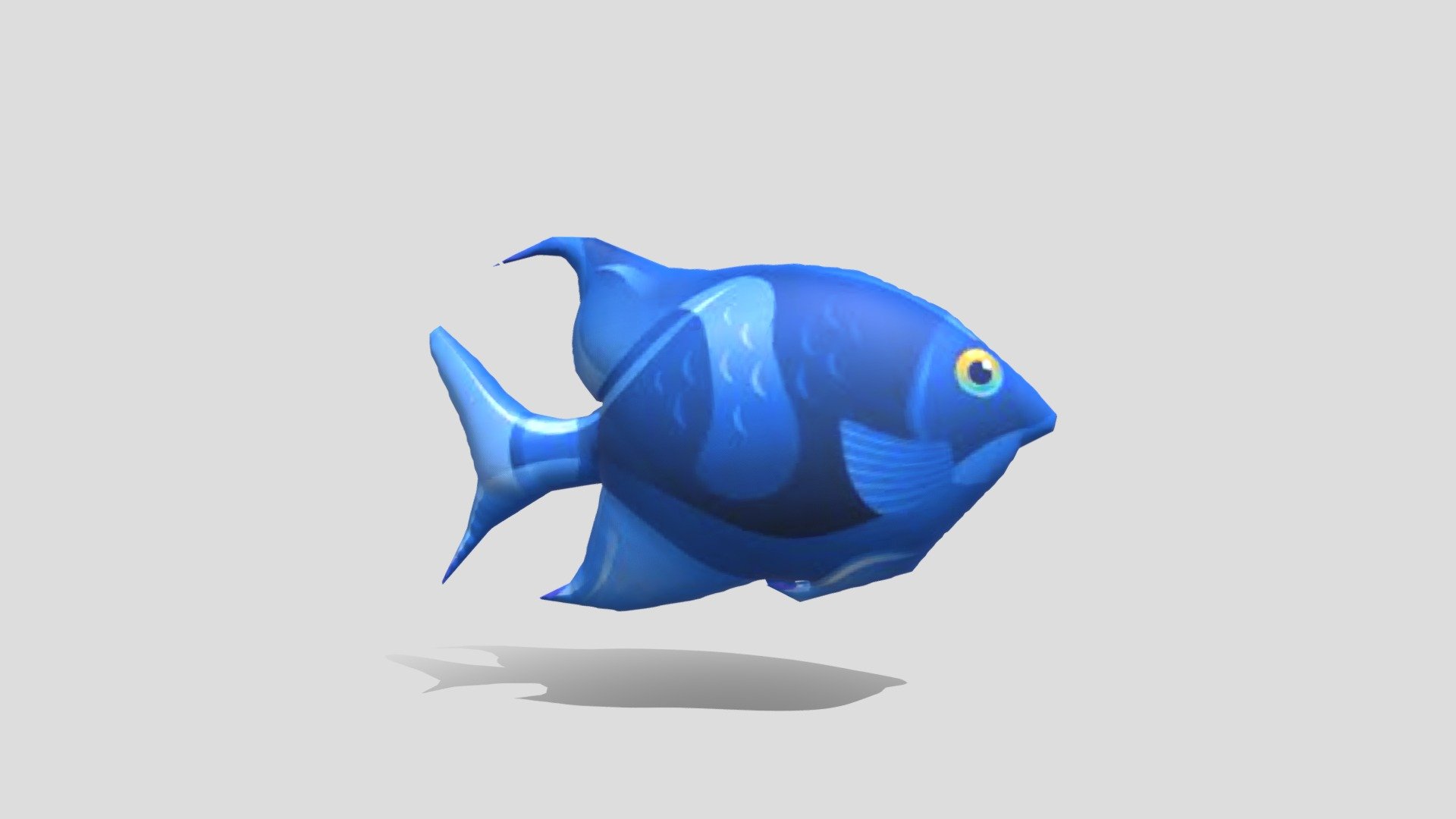 ikan elsa 2 - 3D model by elsa.novianti.en [47f7e7e] - Sketchfab