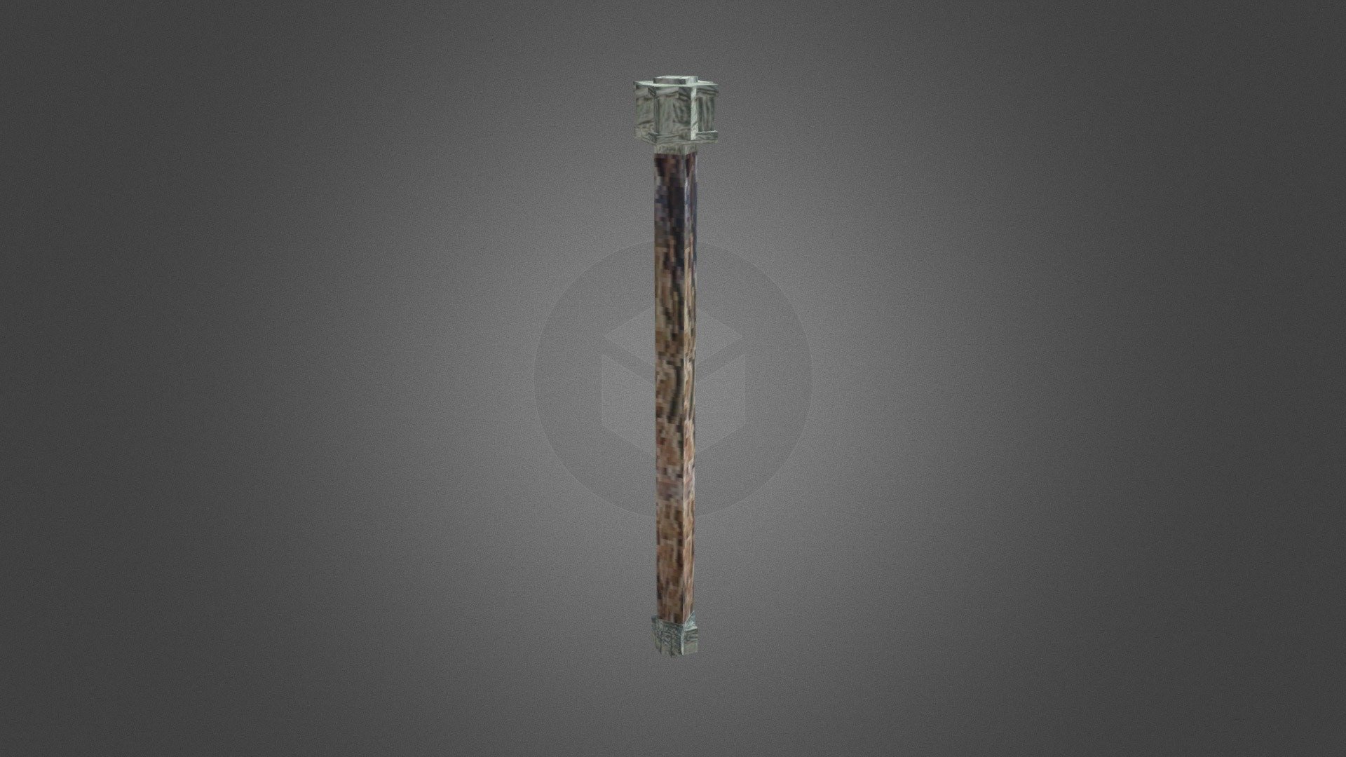 Fire Mage Novice Staff - Download Free 3D model by Kubeusz (@kubeusz04 ...