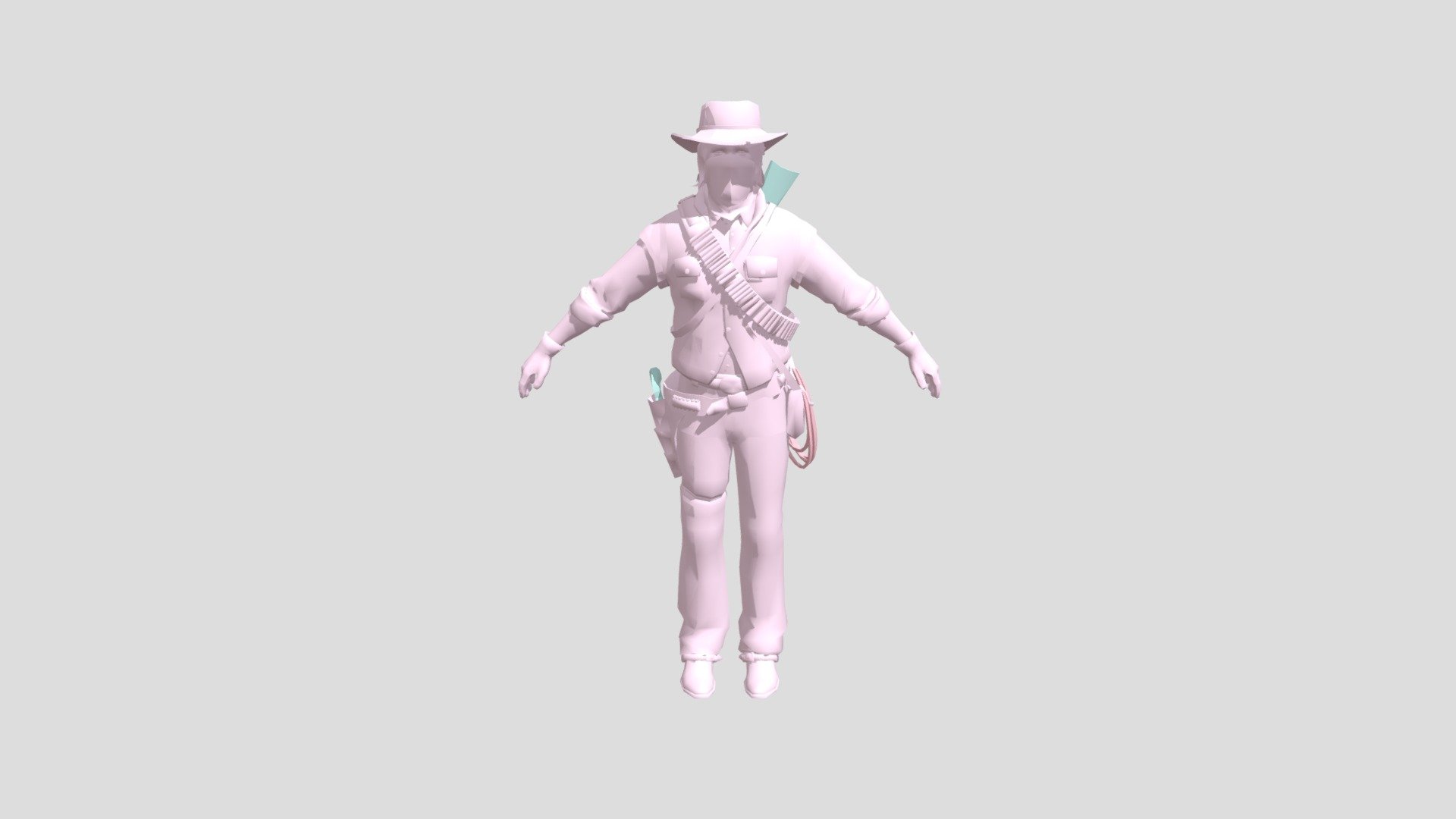 Rdr1 John Marston - Download Free 3D model by Marston (@halljordan2009 ...