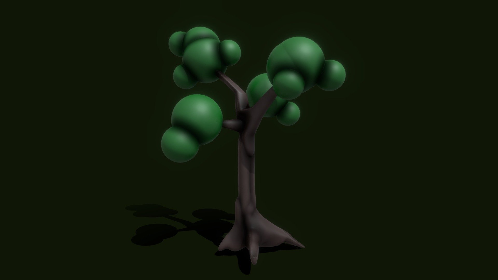 Simple Tree - 3D model by Kahlil.Brown [47f9aa2] - Sketchfab