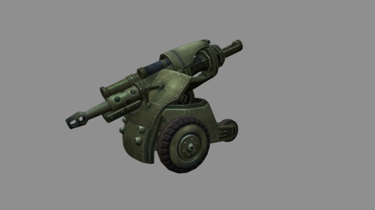 Vulcan Skin 6 Turret Rig Stunned Animation - 3D model by NVixen ...