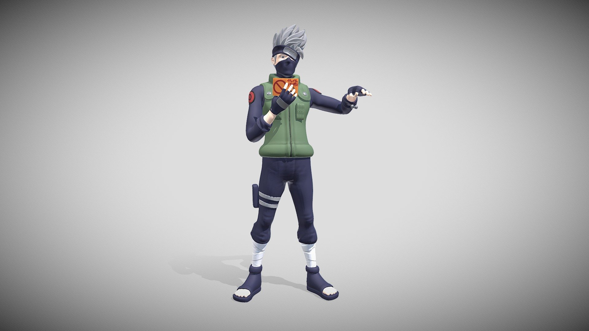 Kakashi_Final - 3D model by daoust.christopher [47ff04c] - Sketchfab
