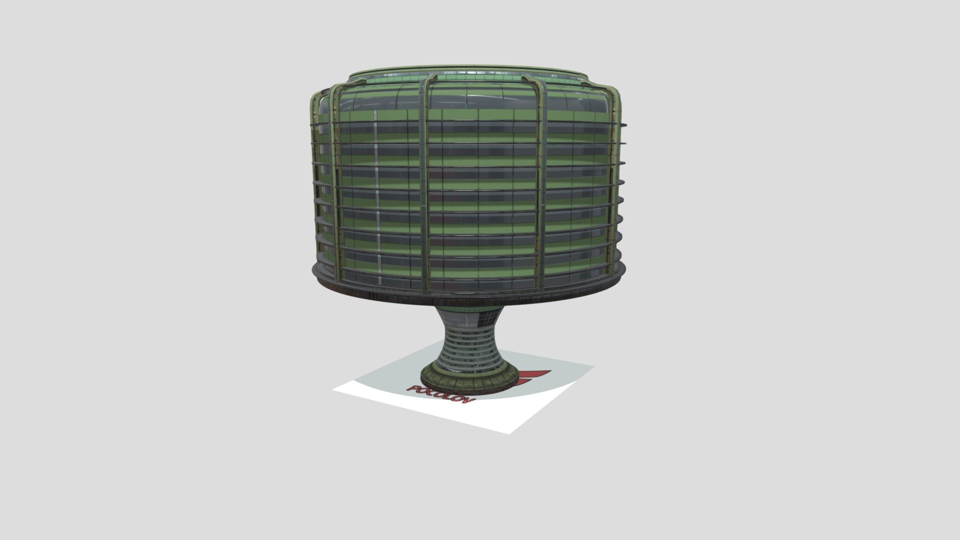 ECO Vertical Farm - Download Free 3D model by pocolov [48009d4] - Sketchfab