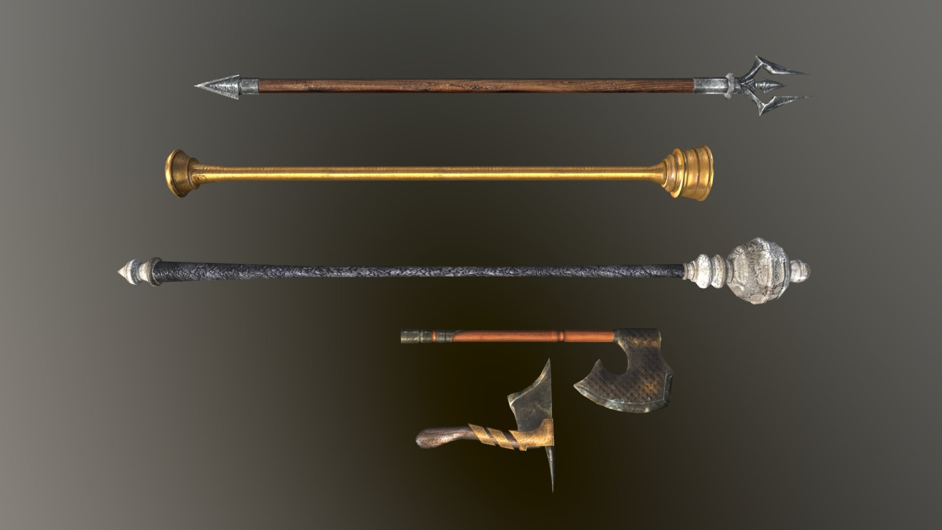 Weapon Set - Download Free 3D model by Peter Nox (@Peter.Nox) [480128b ...
