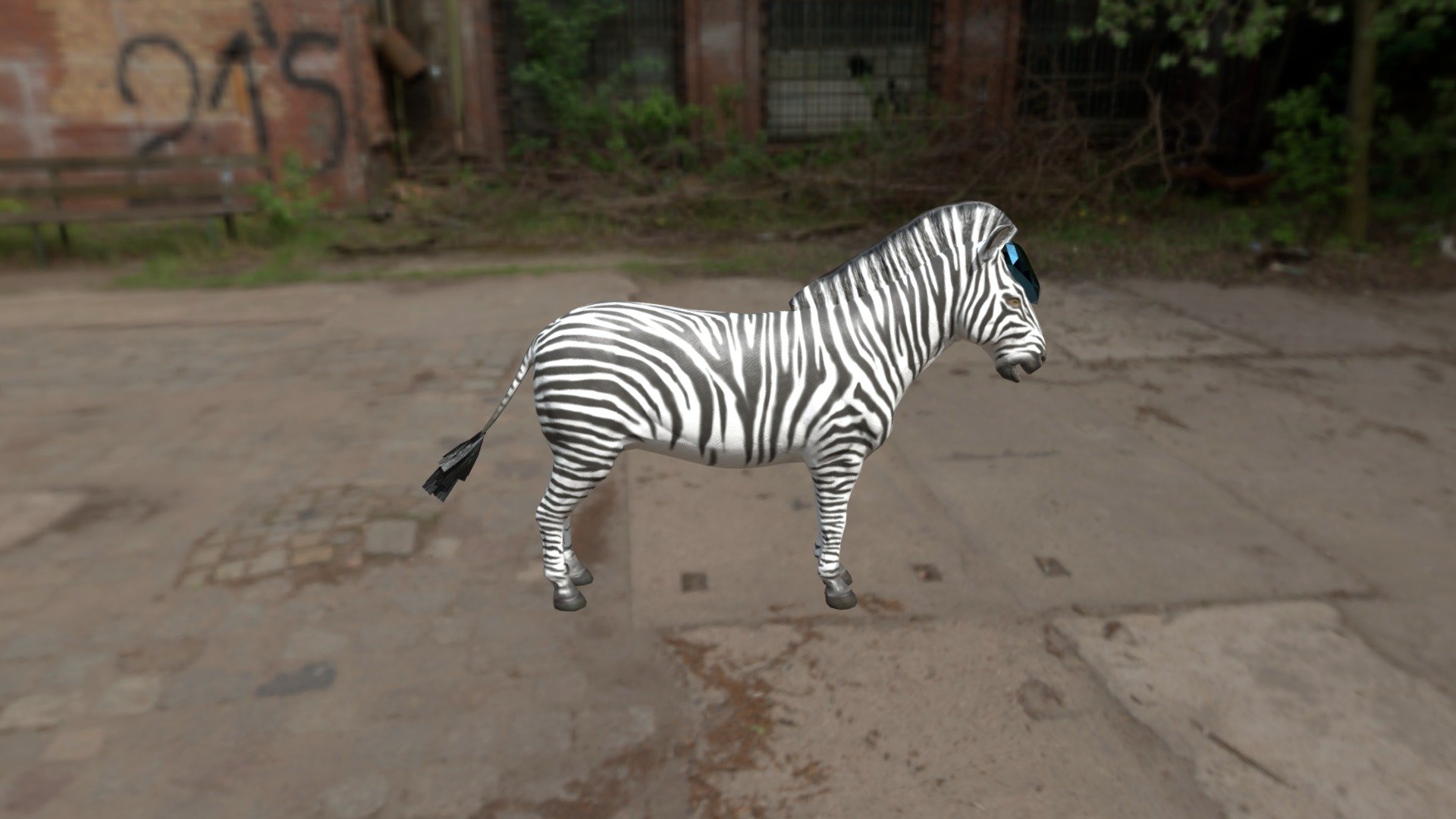 Zebra - 3D model by wetpwnage [480510b] - Sketchfab