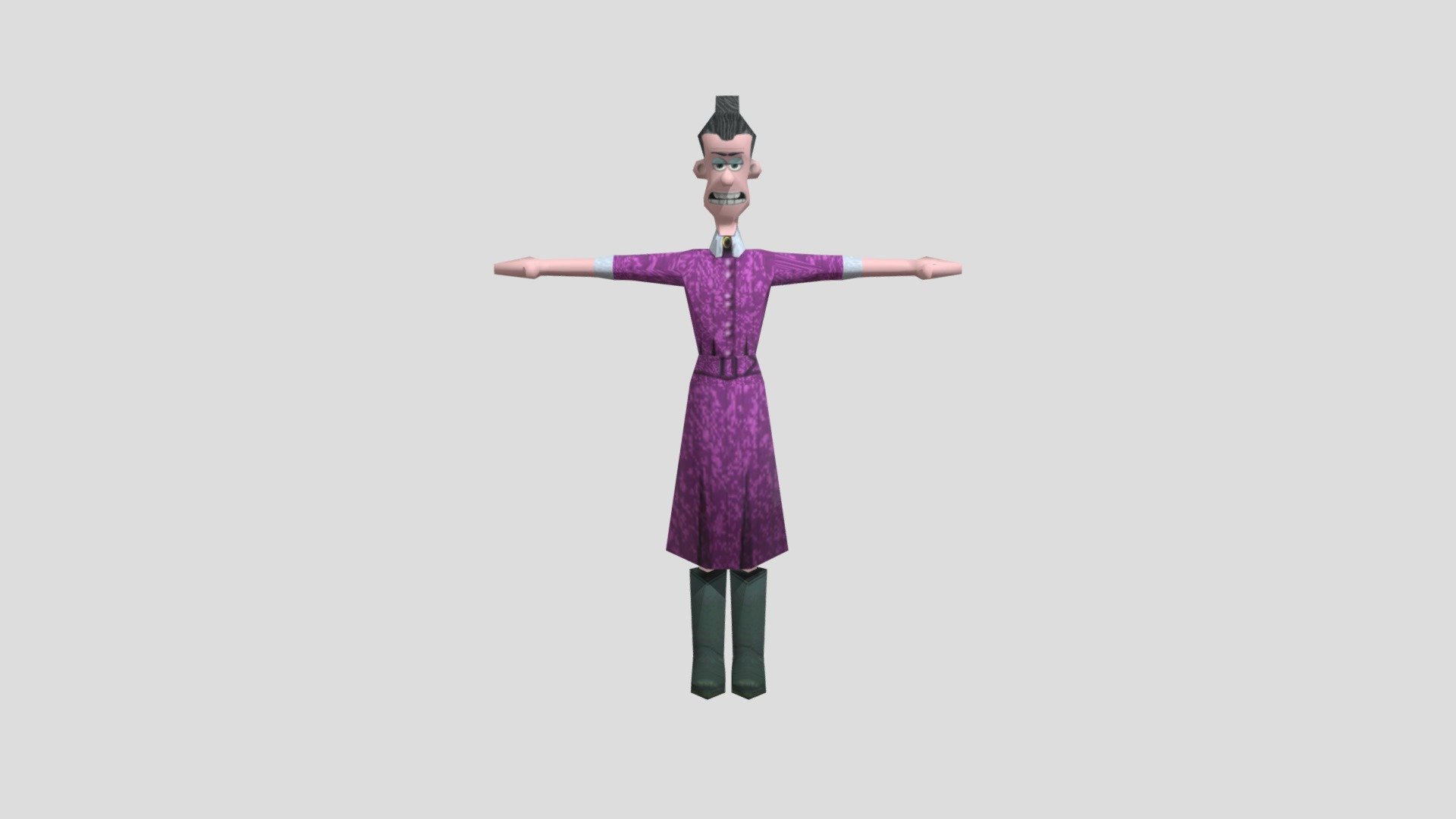 PlayStation - Chicken Run - Mrs Tweedy - Download Free 3D model by kyle ...